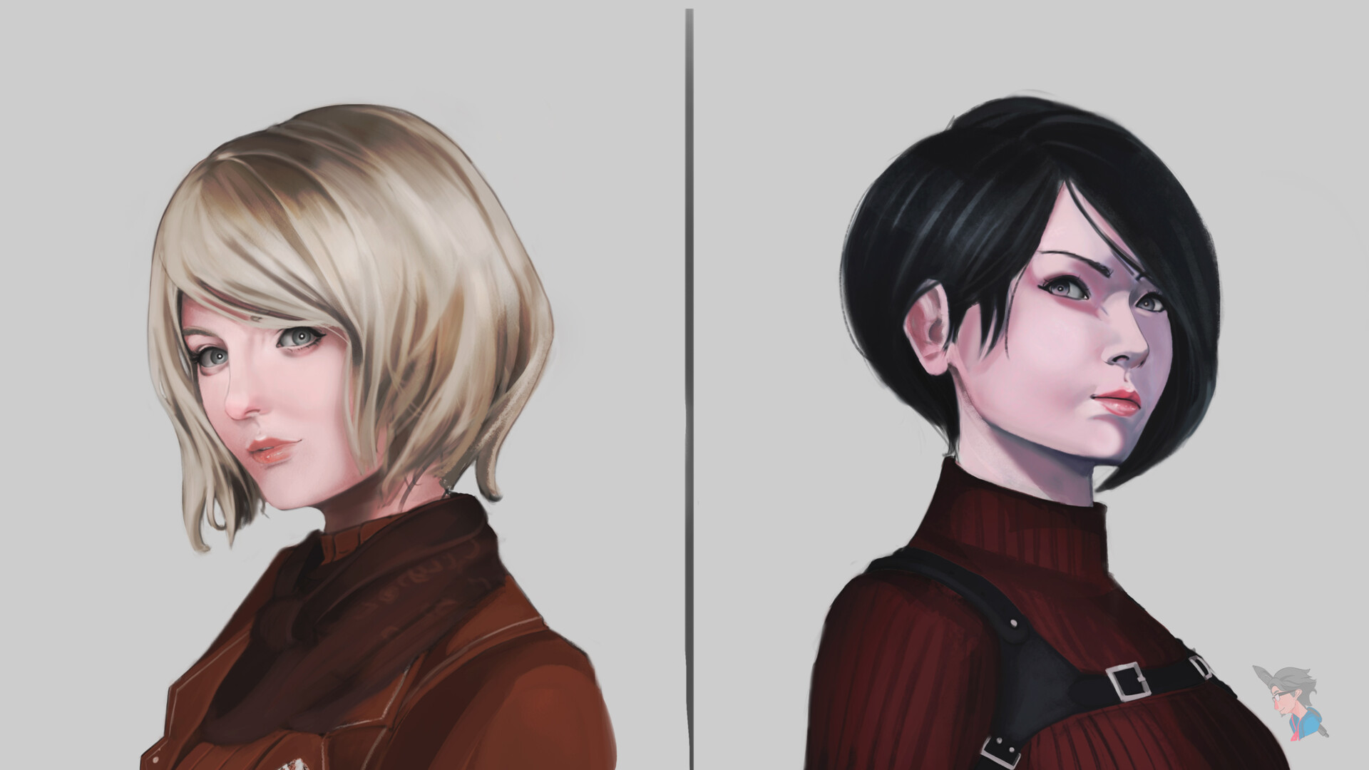 ArtStation - ashley and ada