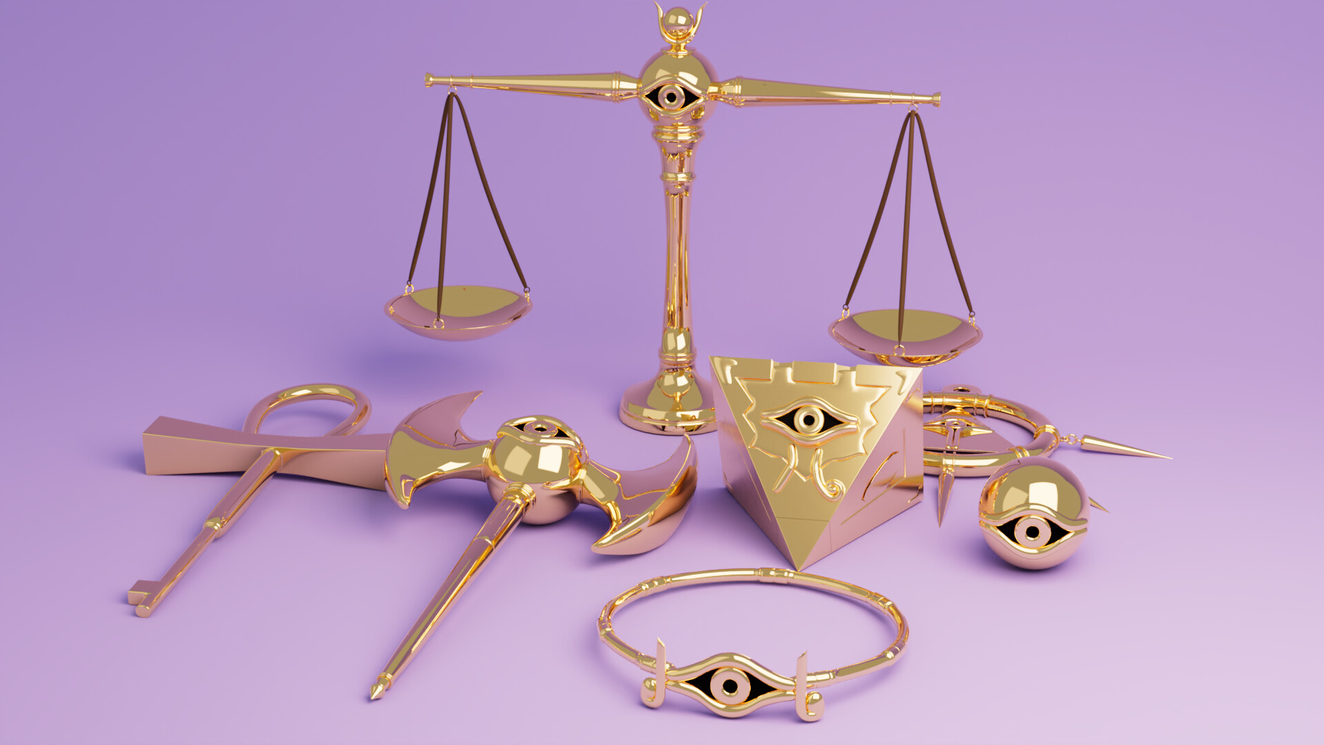 ArtStation - The Millennium Items