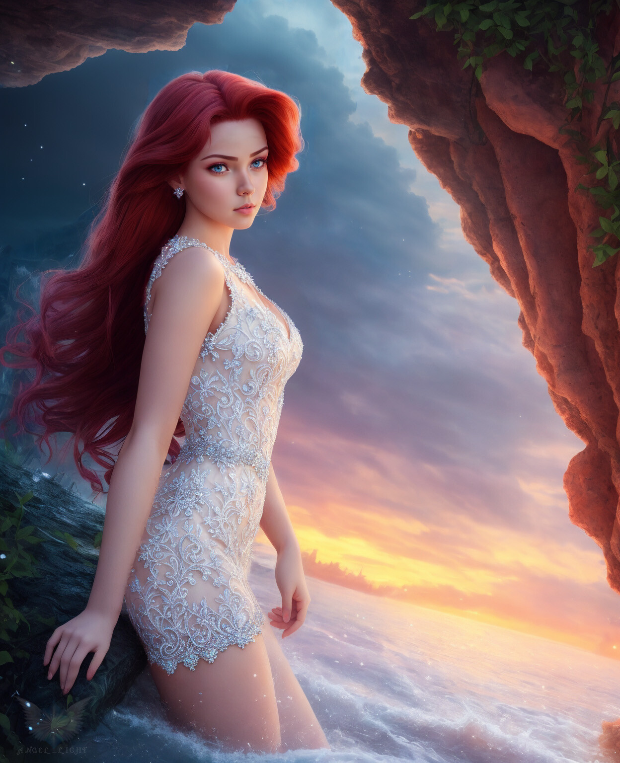 ArtStation - Redhead Girl