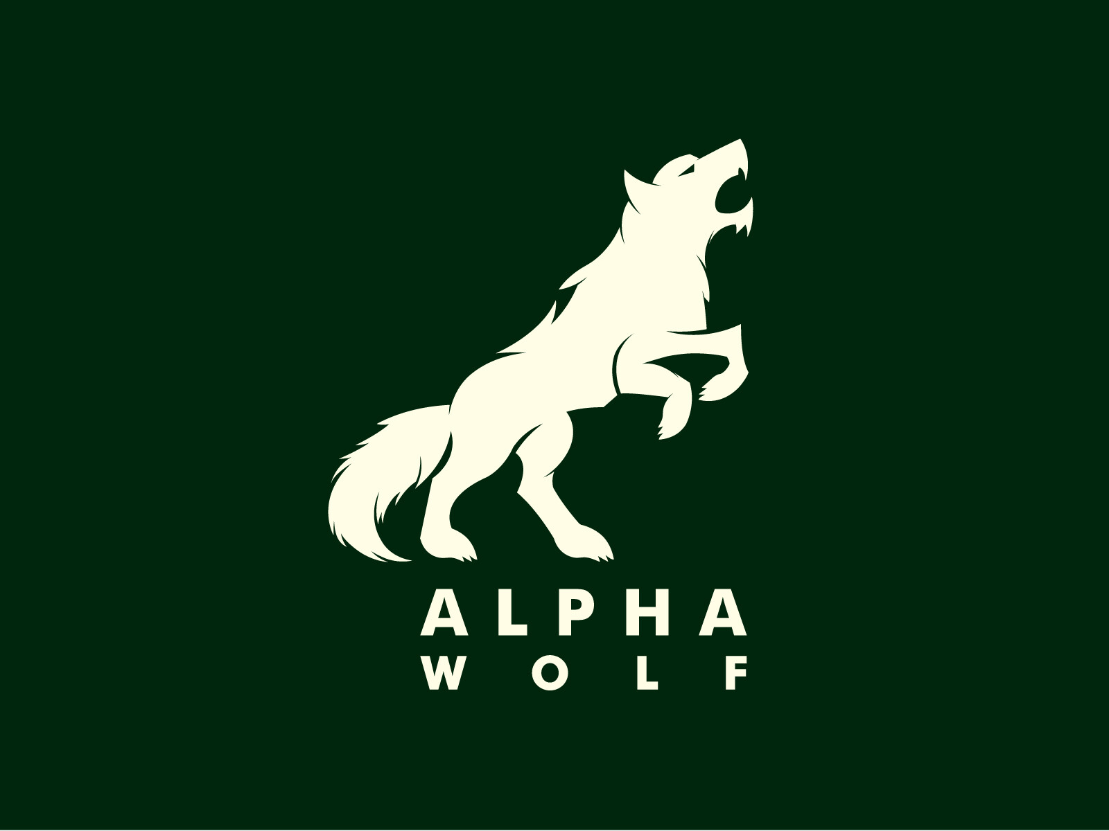 ArtStation - Wolf Logo For Sale