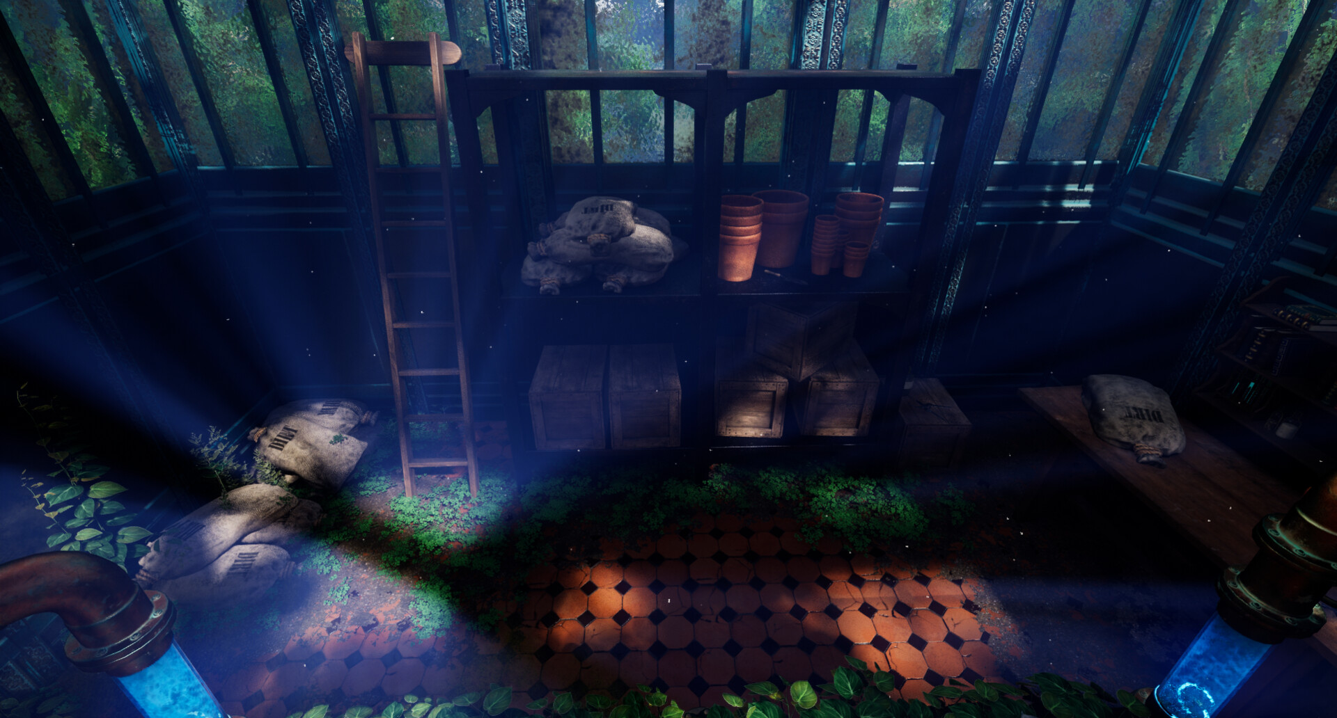 Syd Roberts - Mad Botanist's Greenhouse