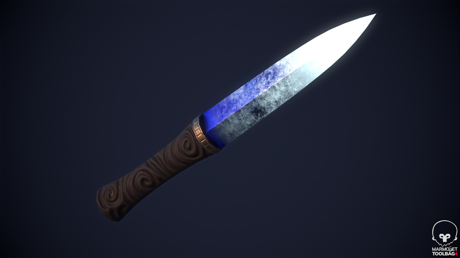 Liranjo - Shark Teeth - Stylized Ice Knife (Low Poly)