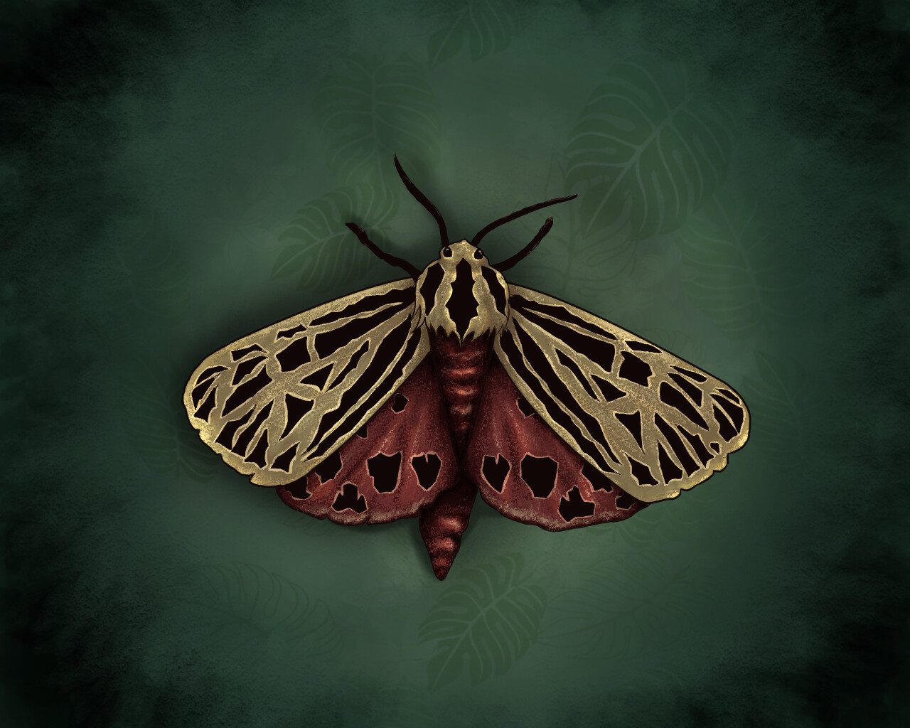 ArtStation - Virgin Tiger Moth