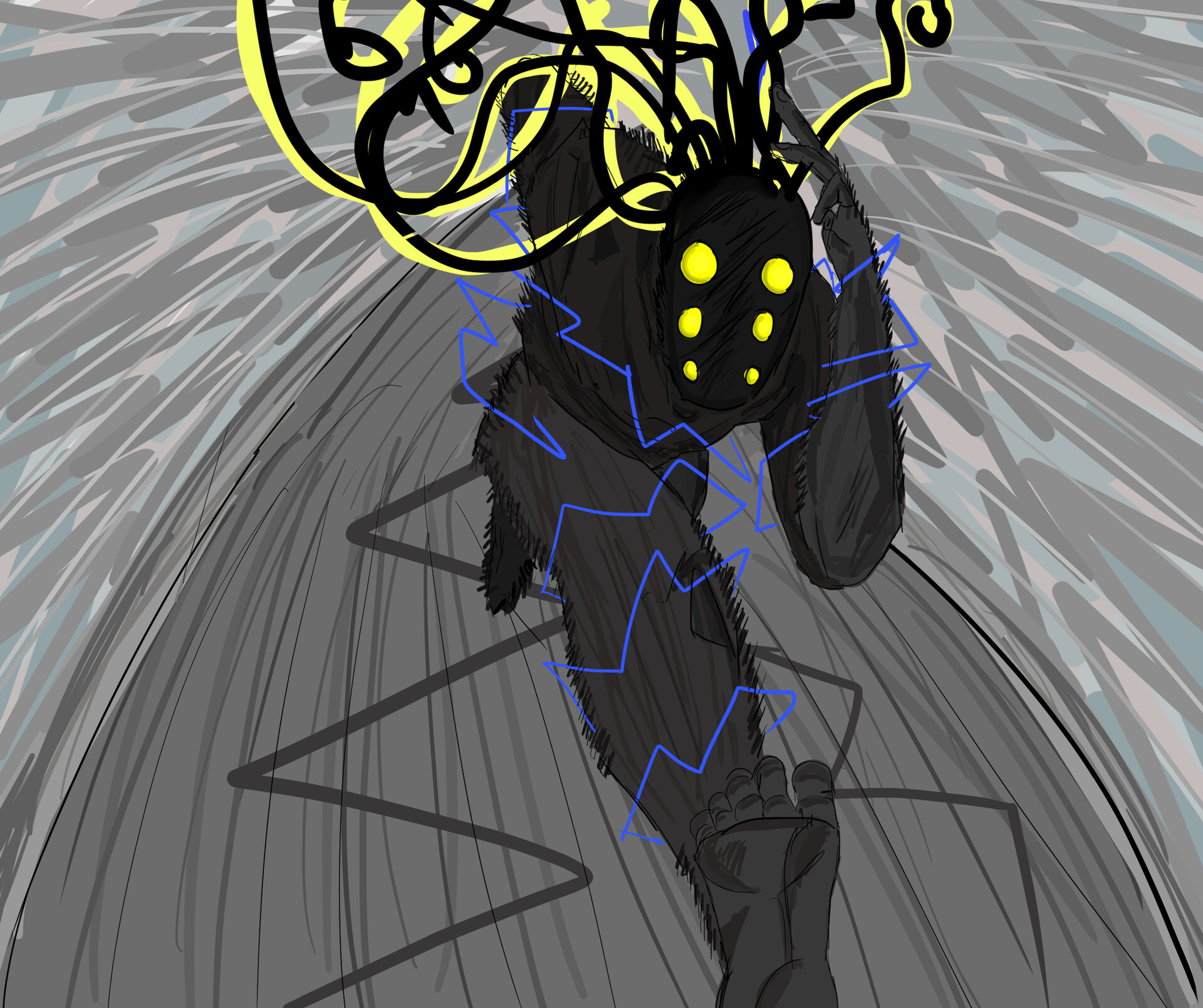 ArtStation - Some´s call, The Black Flash