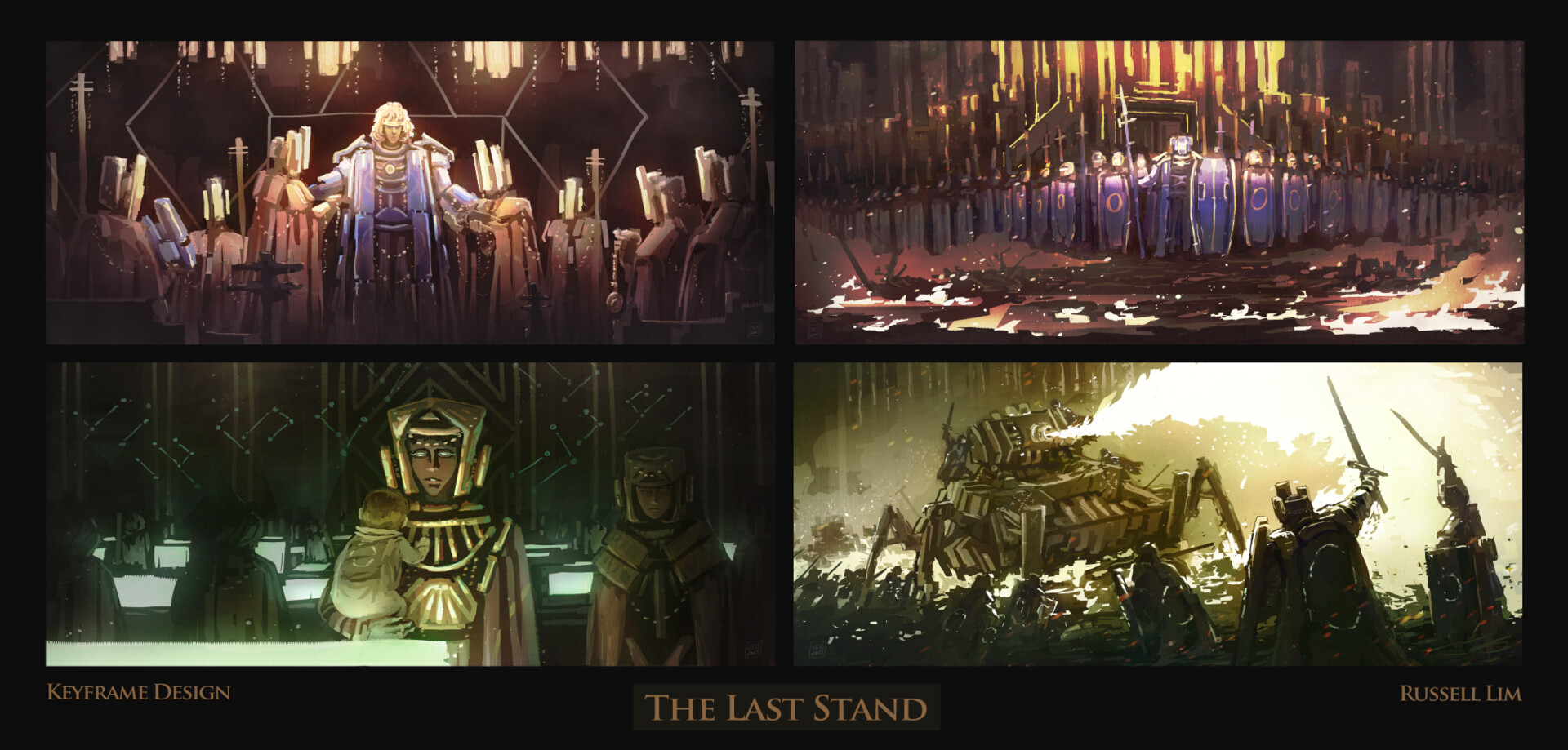 ArtStation - Medieval Back and Forth Keyframe Design - The Last Stand
