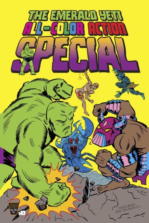 Clarence Pruitt - Emerald Yeti Color Special cover