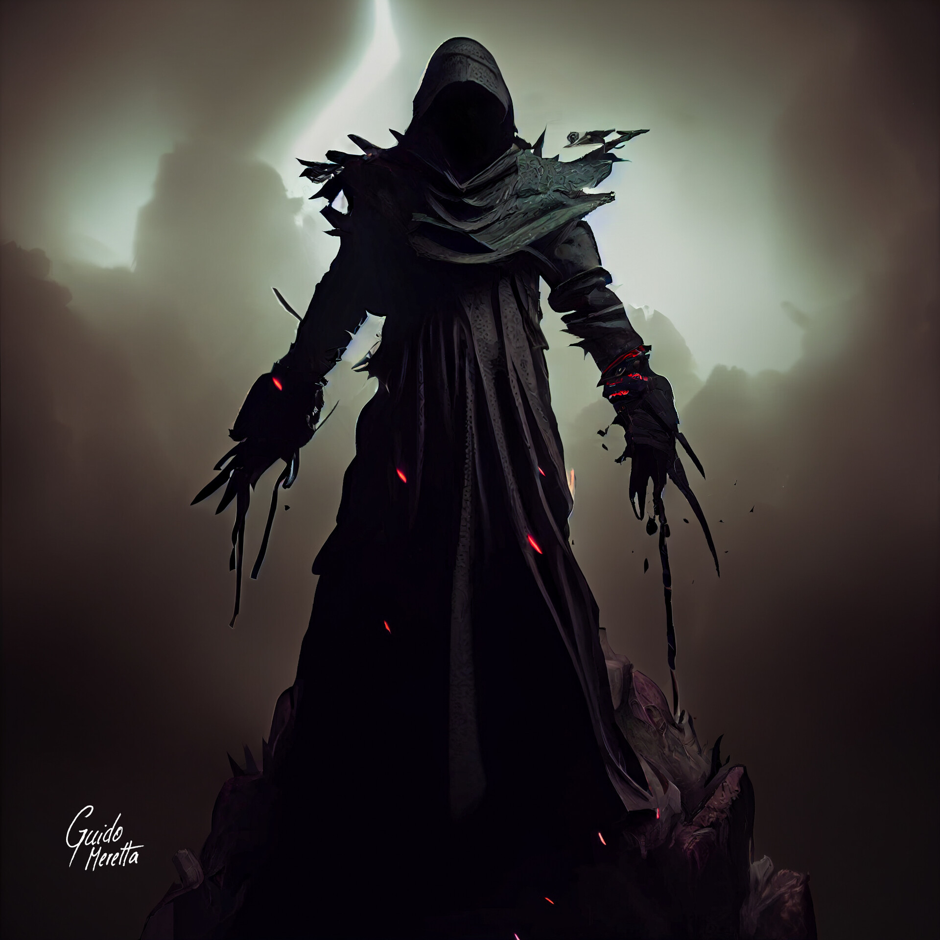 Guido Meretta - SHADOW HELLION (CHARACTER CONCEPT ART)