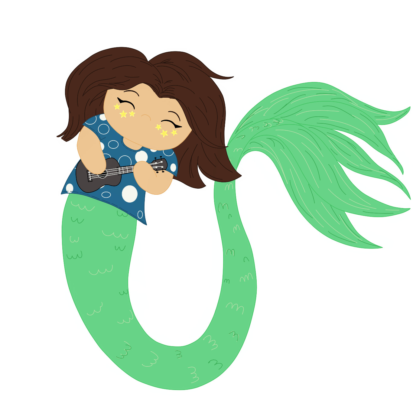 ArtStation - Mini Mermaid