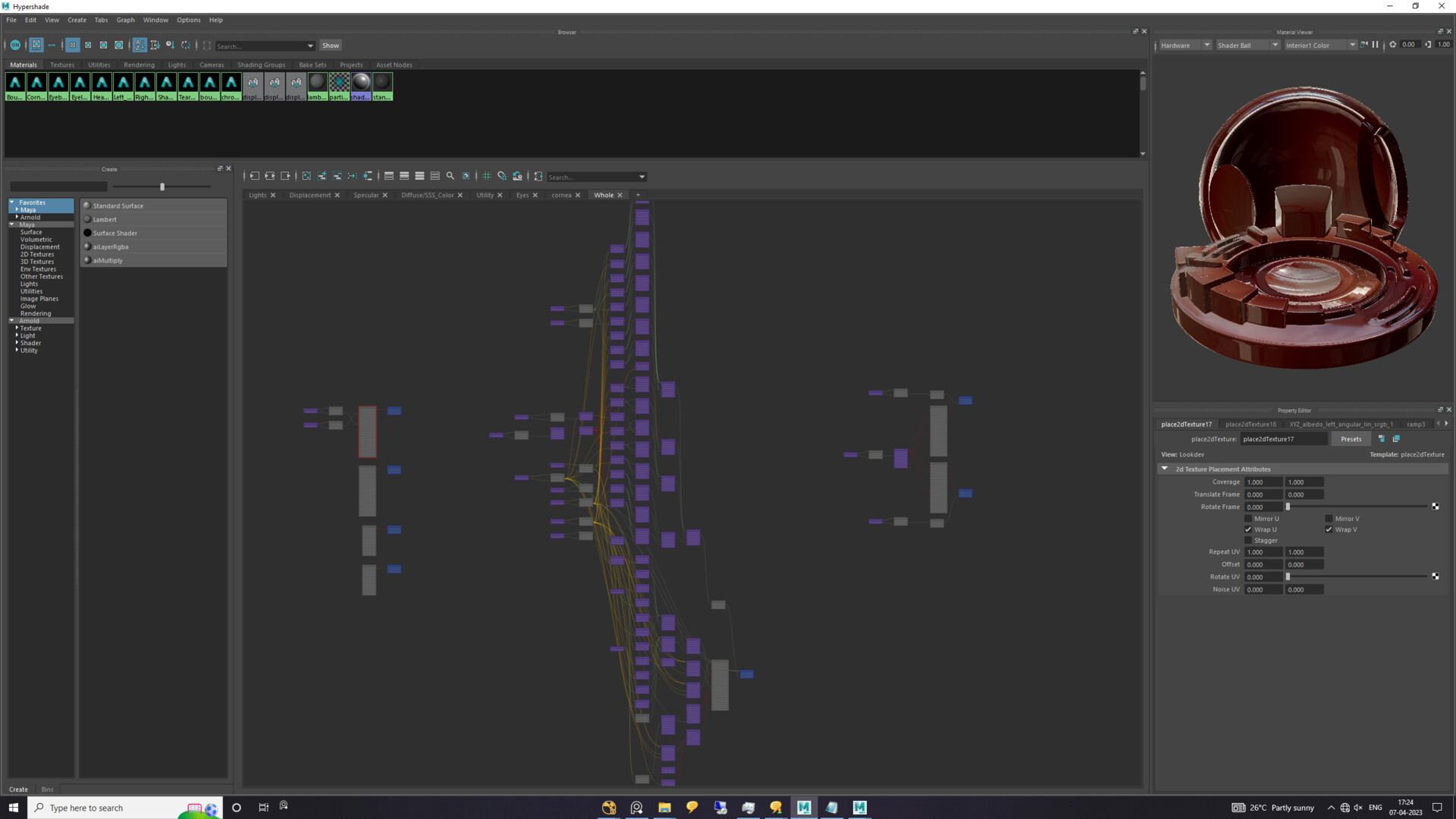 Ayush Rawat - 3D Portrait Look-dev