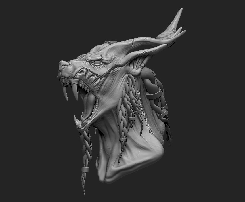 ArtStation - 2020_ZB Monster