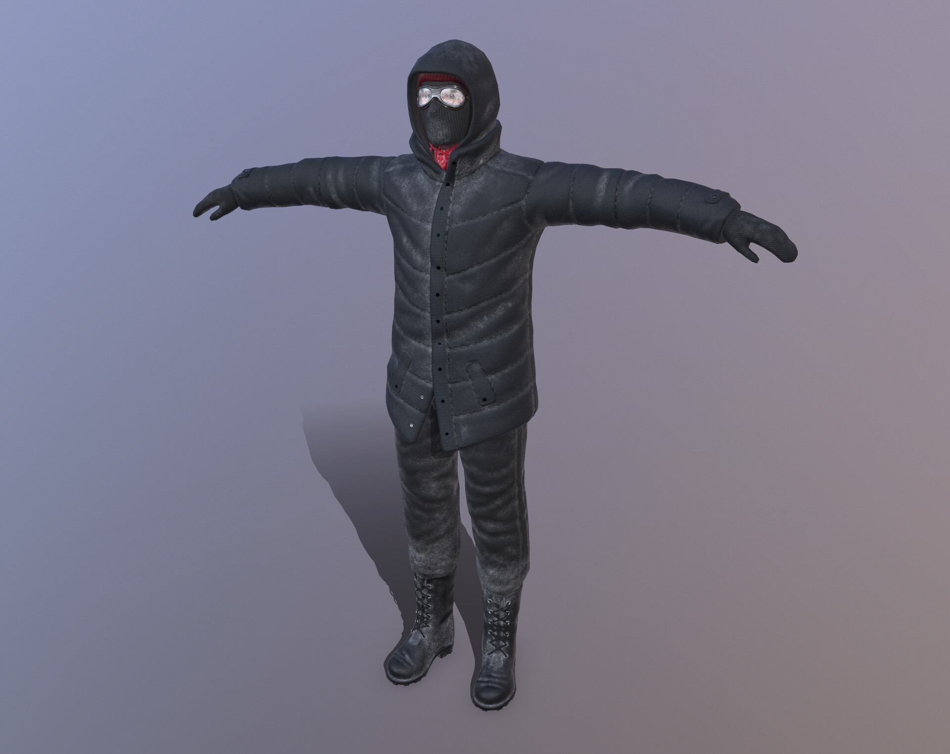 ArtStation - NPC Survivalist 3 | Frost Fear