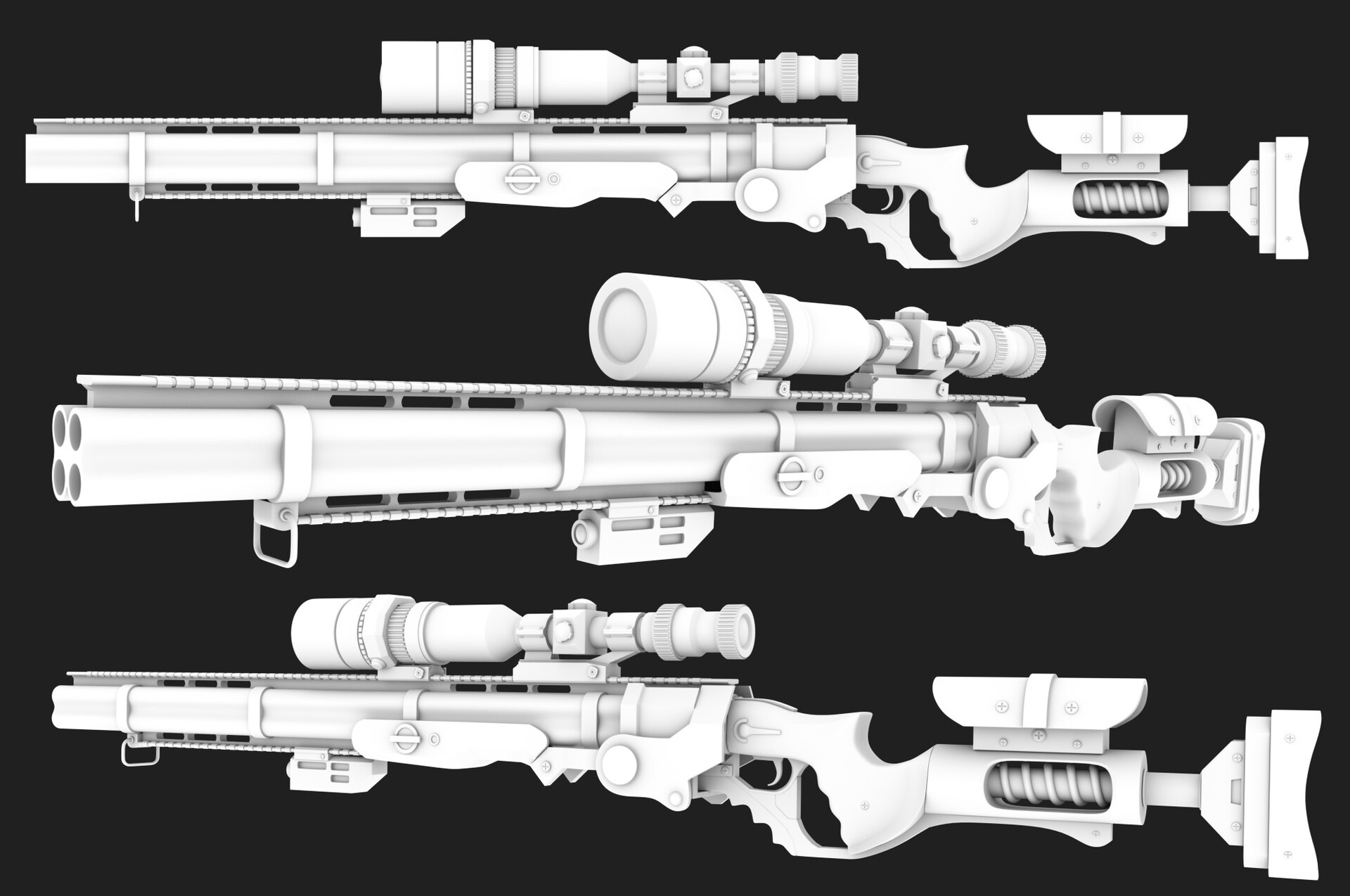 ArtStation - Hunter Quad barrel