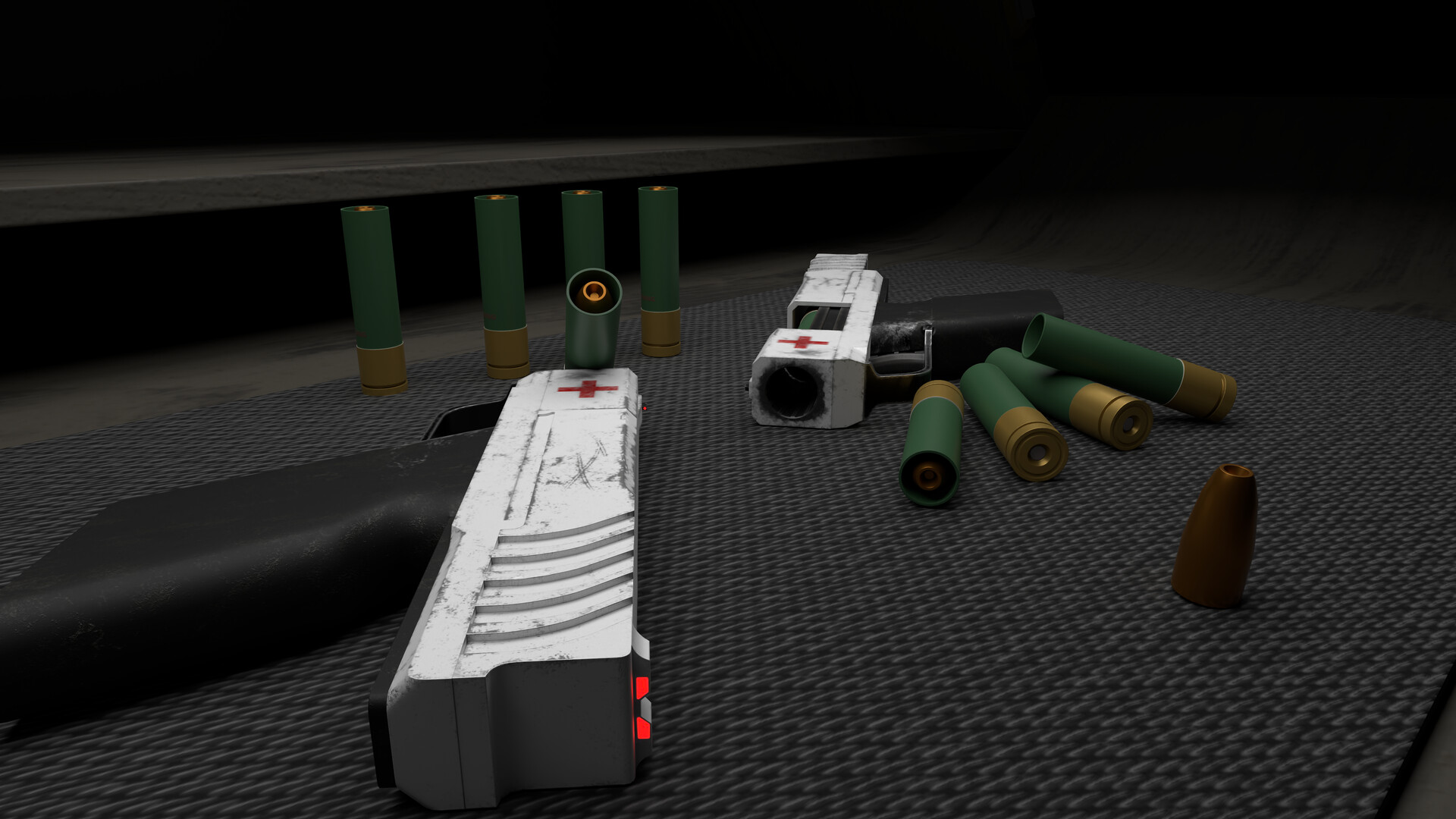 ArtStation - Single-shot finishing gun