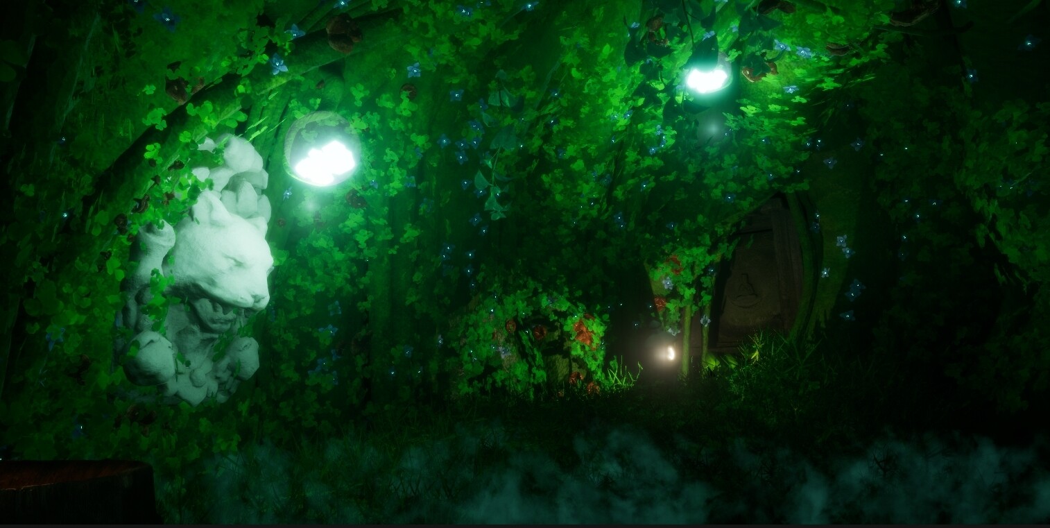 ArtStation - Overgrown Lair