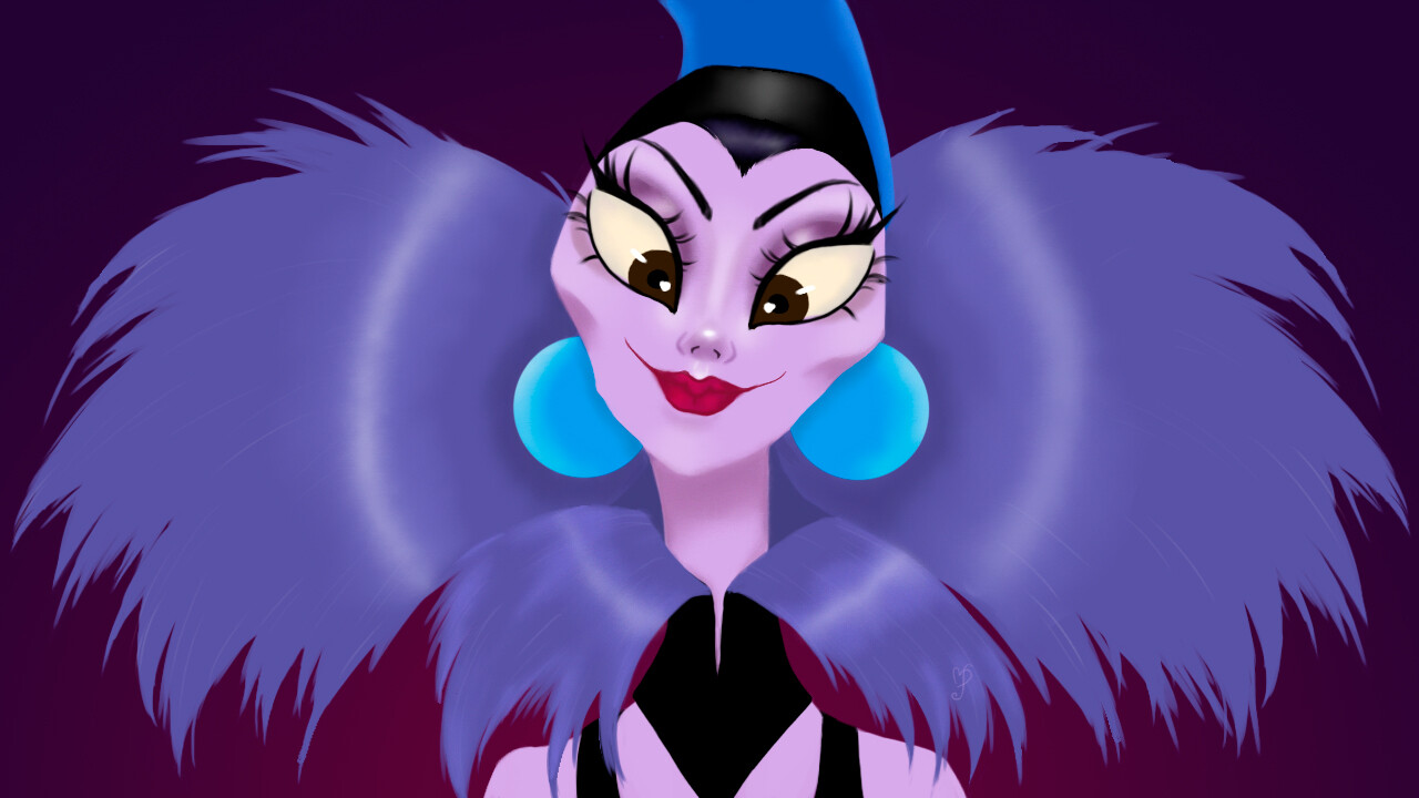 Artstation Yzma From Disneys The Emperors New Groove Redraw