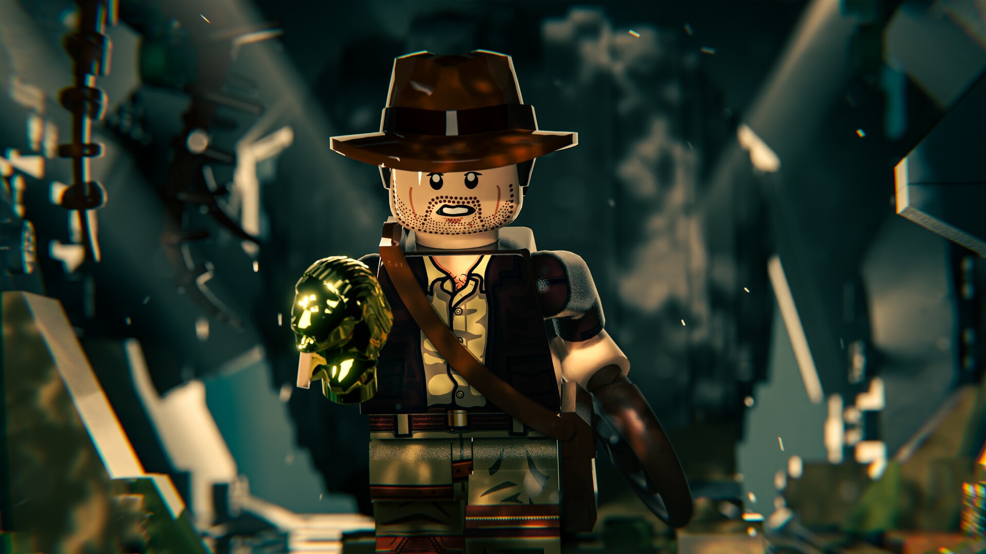ArtStation - Lego Raiders of the lost ark - boulder chase