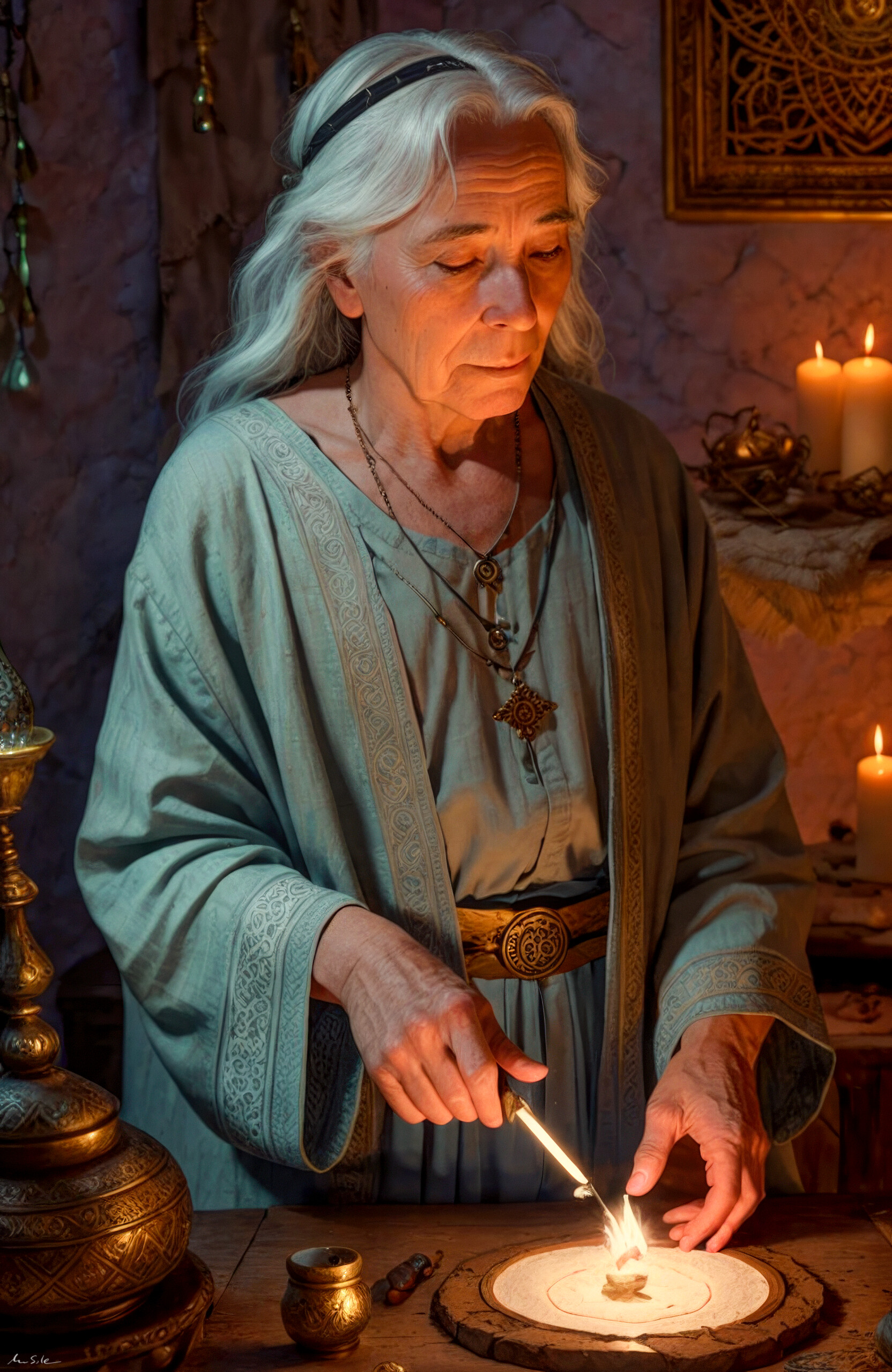 ArtStation - The Last Alchemist on a Quest for the Elixir of Life 🧙‍♂️