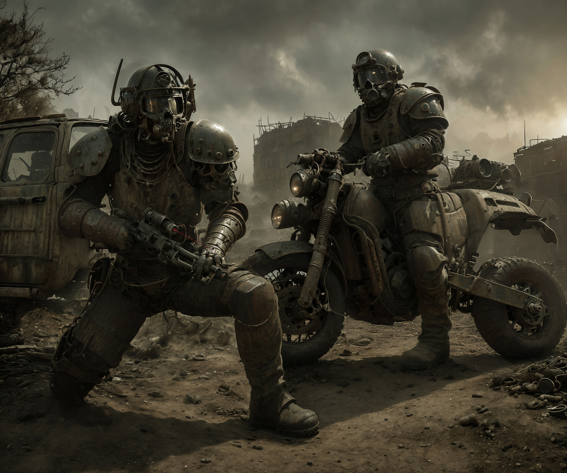 ArtStation - 𝙋𝙤𝙨𝙩-𝙖𝙥𝙤𝙘𝙖𝙡𝙮𝙥𝙩𝙞𝙘 𝙜𝙖𝙣𝙜𝙨 p.1 🔥