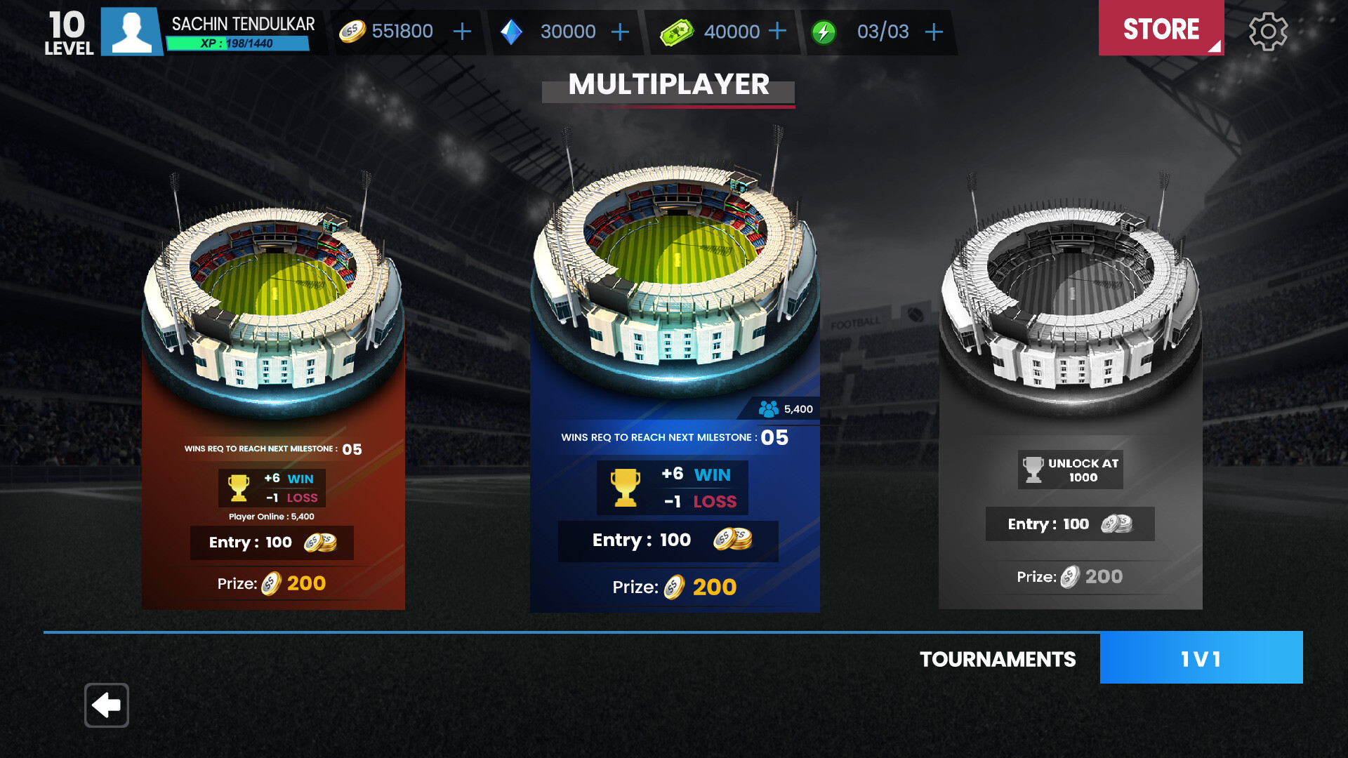 ArtStation - Cricket Game UI style 2