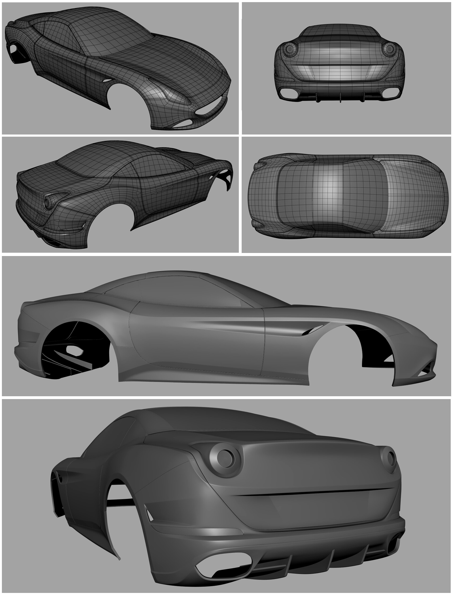 ArtStation - Car WIP Modelling