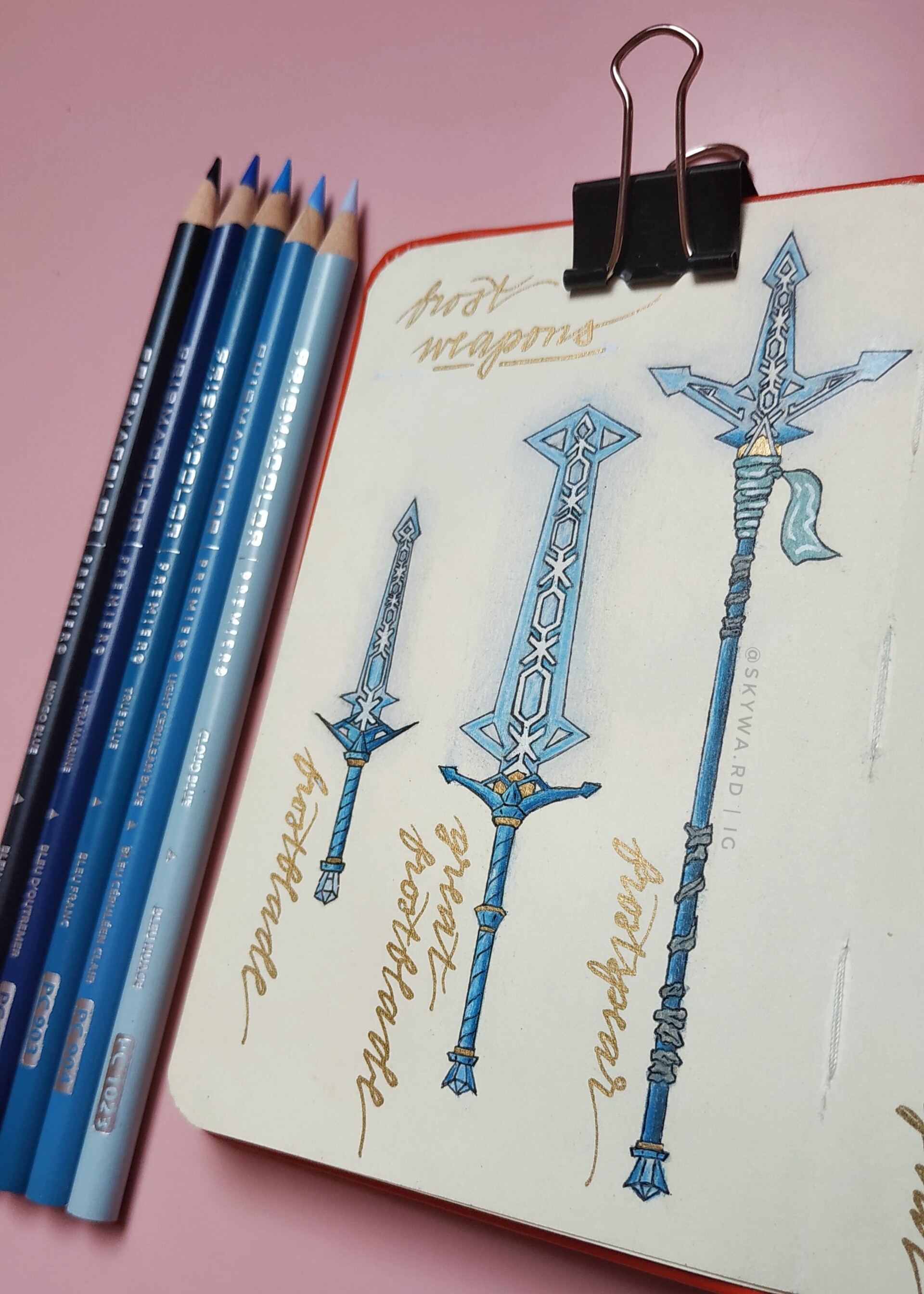 ArtStation - BOTW Elemental Weapons - Frost