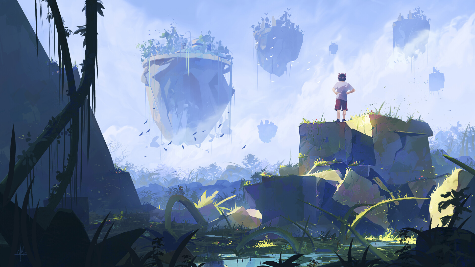 ArtStation - Adventure Game Concept Art for MrSuicideSheep