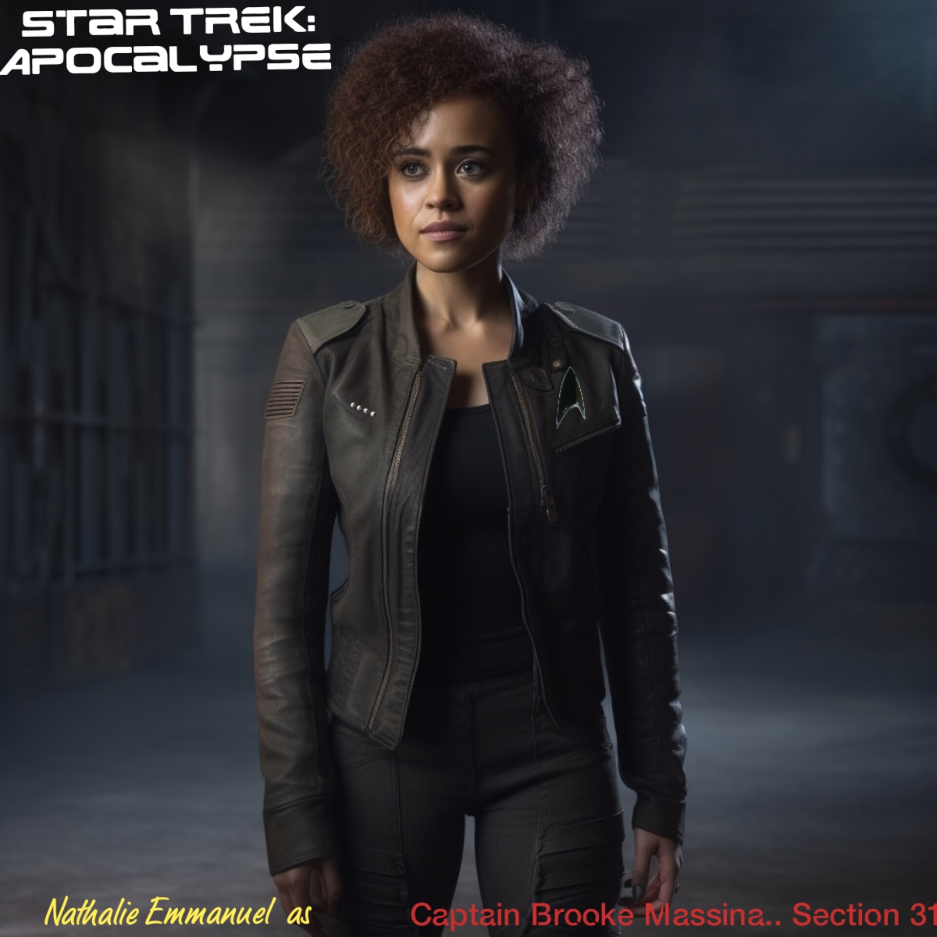 ArtStation - Nathalie Emmanuel as Captain Brooke Massina