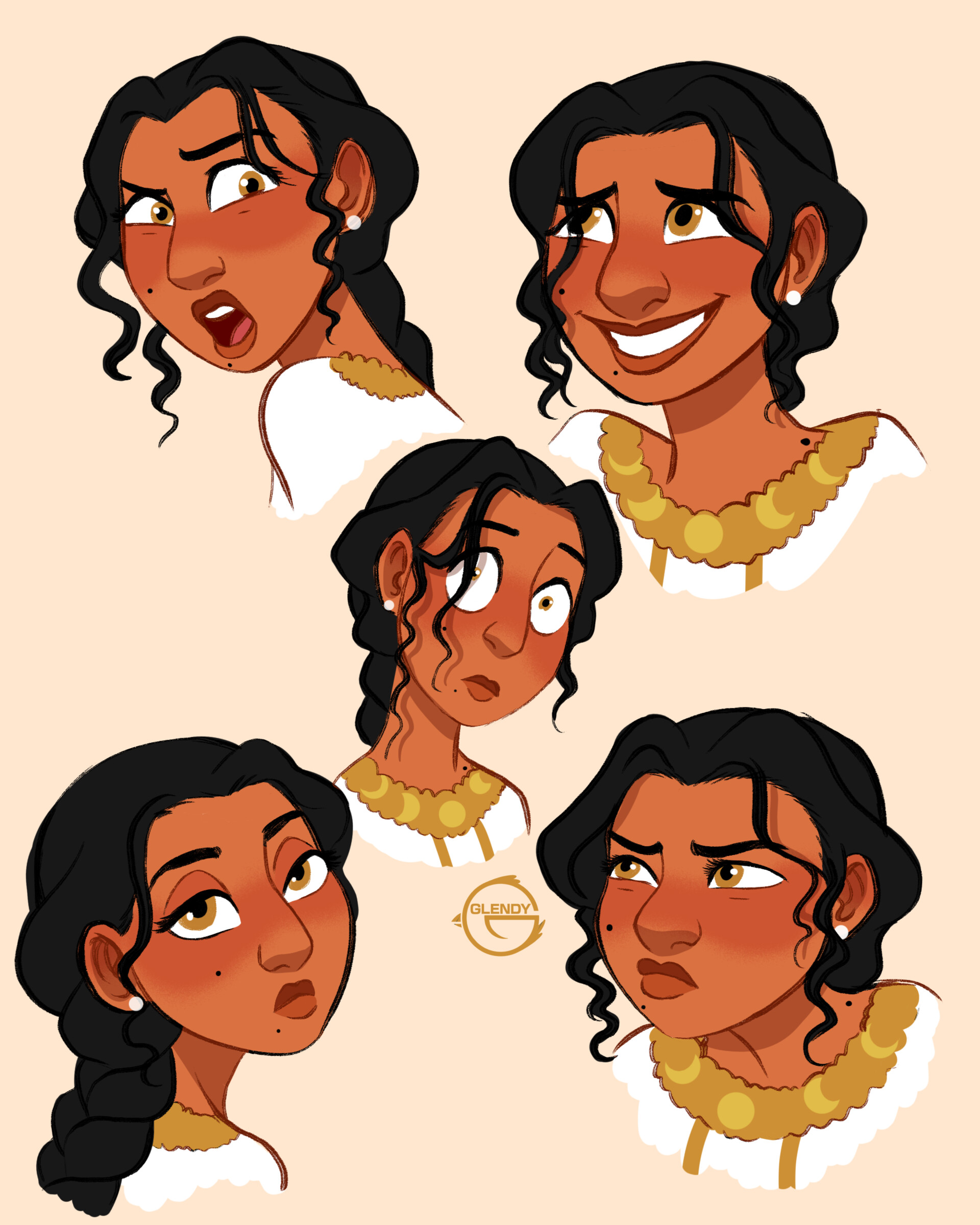 ArtStation - Alora Luna expressions