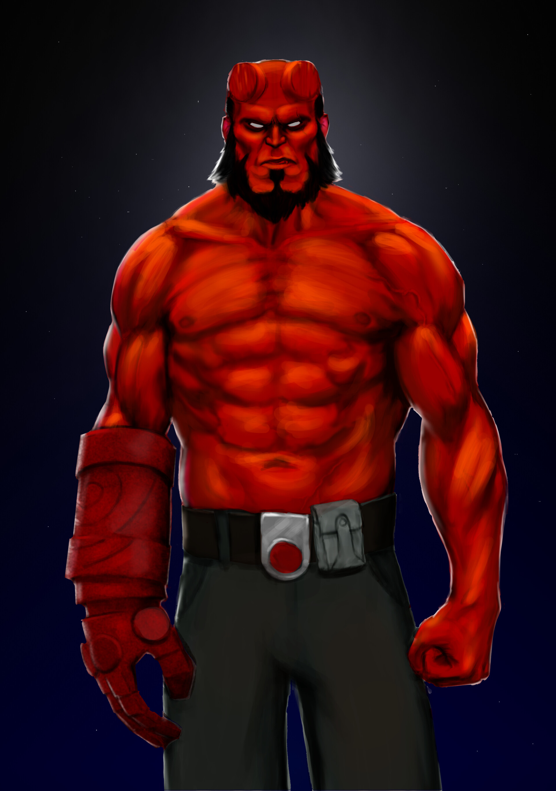 ArtStation - hellboy