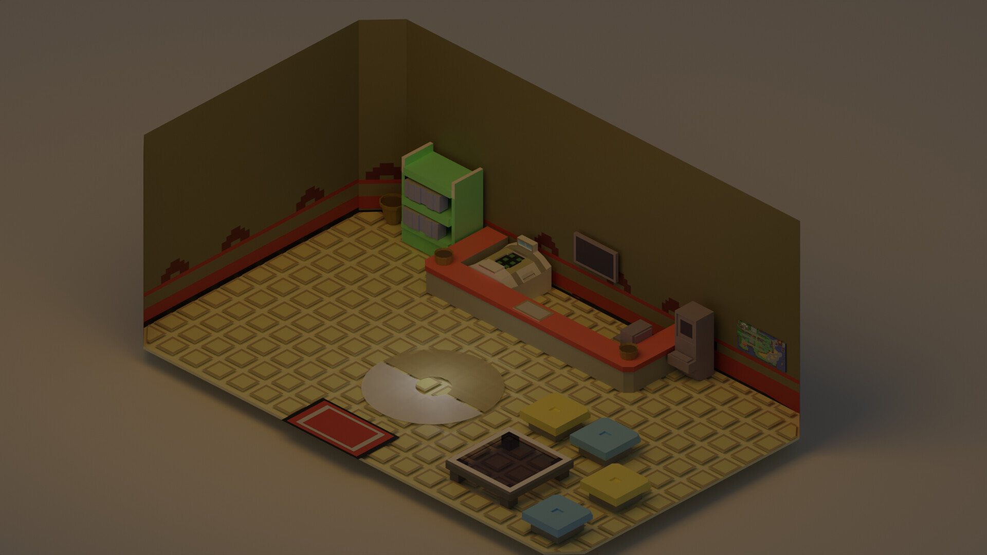 ArtStation - Pokemon Center