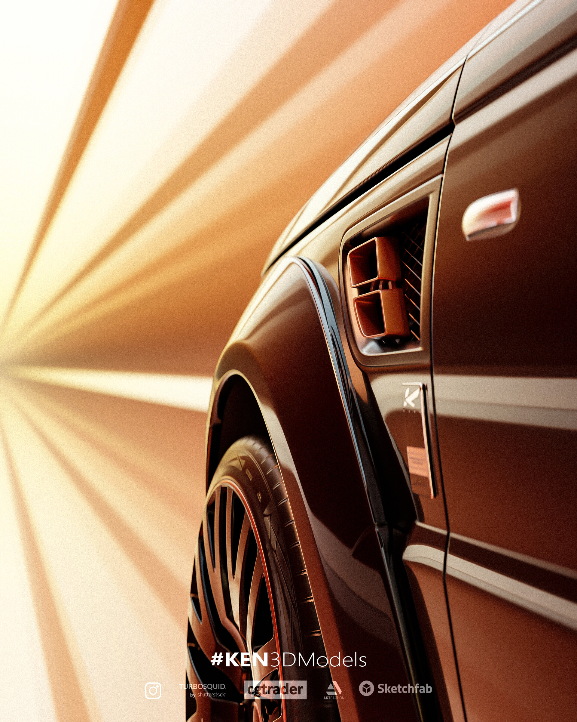 K E N | Works - 2012 A Kahn LR Range Rover Sport Vesuvius Edition