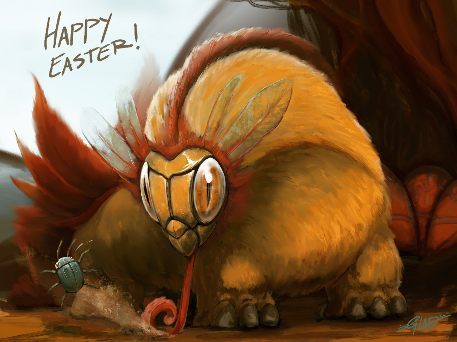 ArtStation - «Easter Creature»
