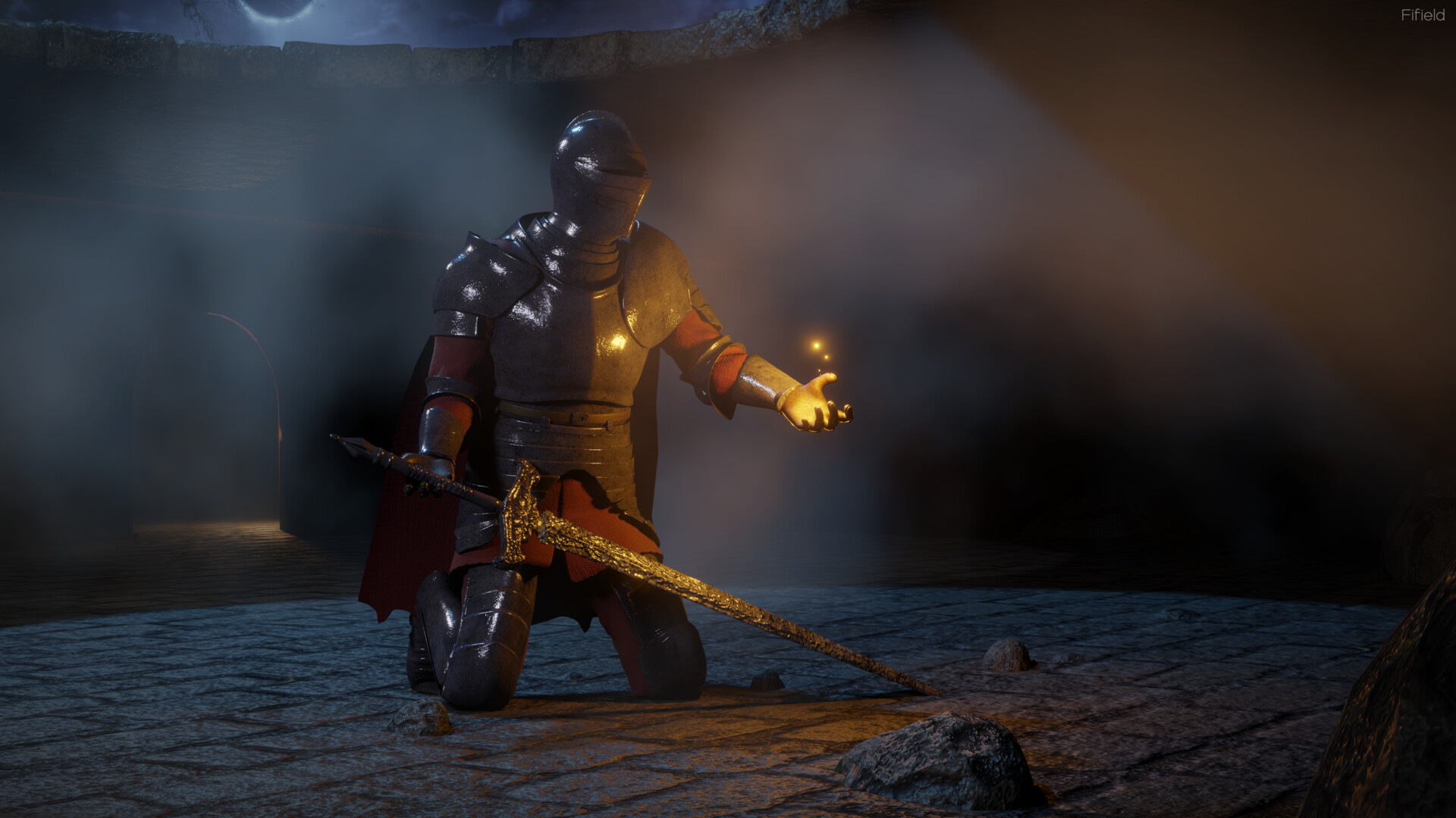 ArtStation - The Drakeblood Knights last Ember