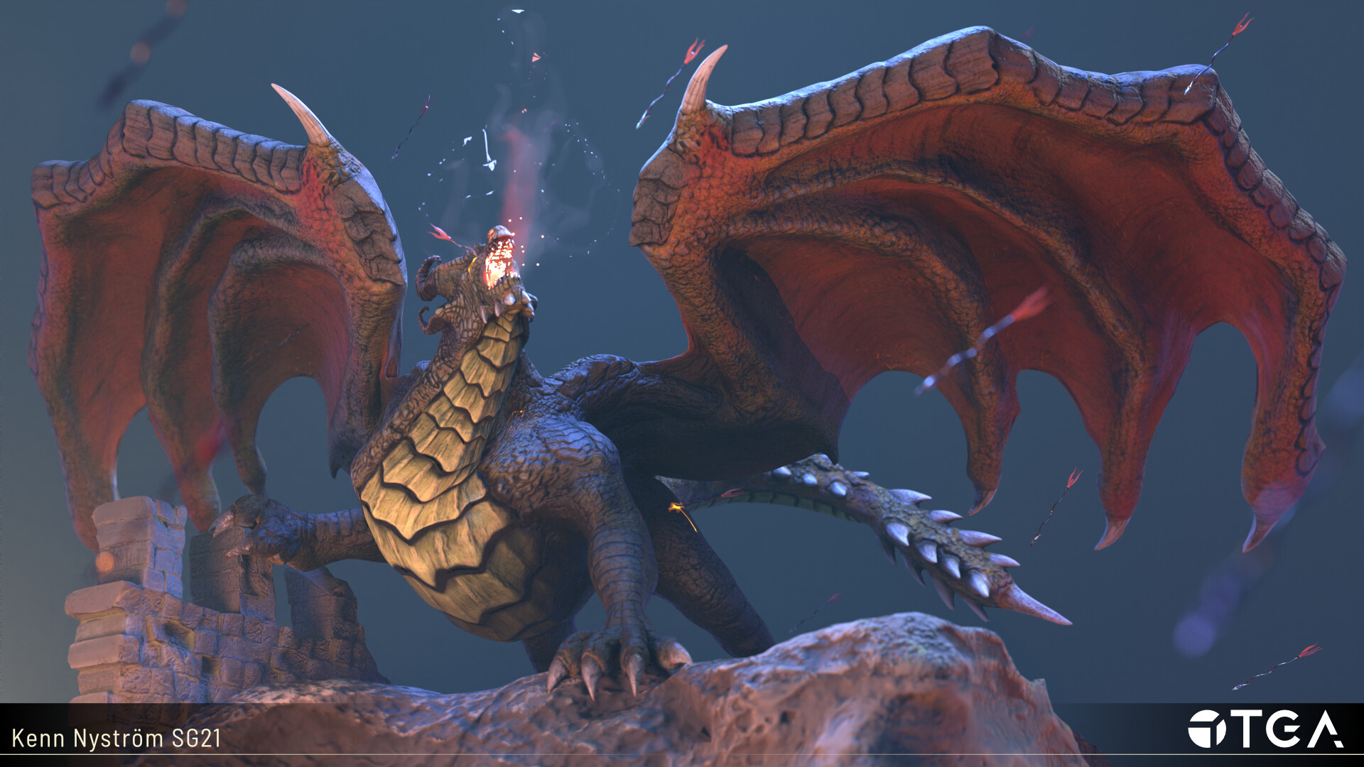 ArtStation - Dragon Rage