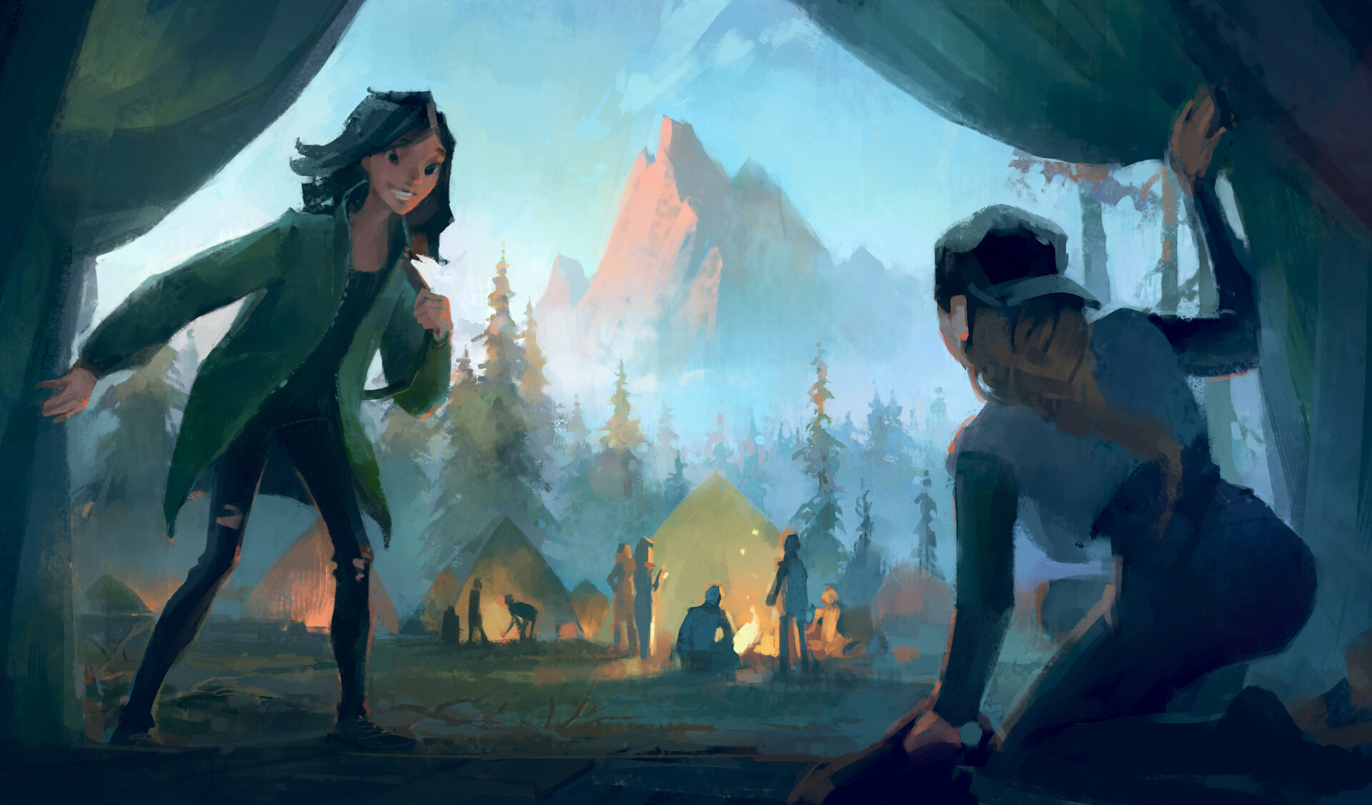 ArtStation - Camping