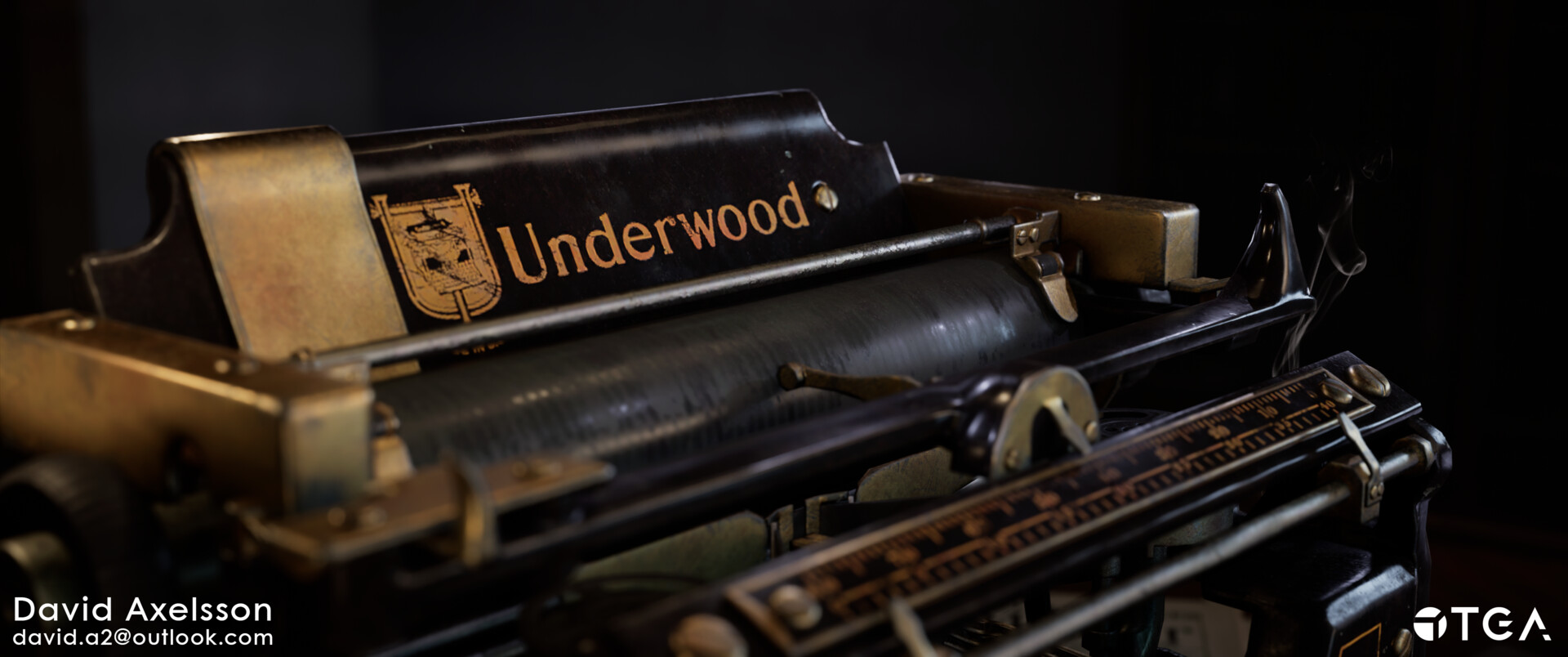 David Axelsson - Underwood Typewriter WEBSITE