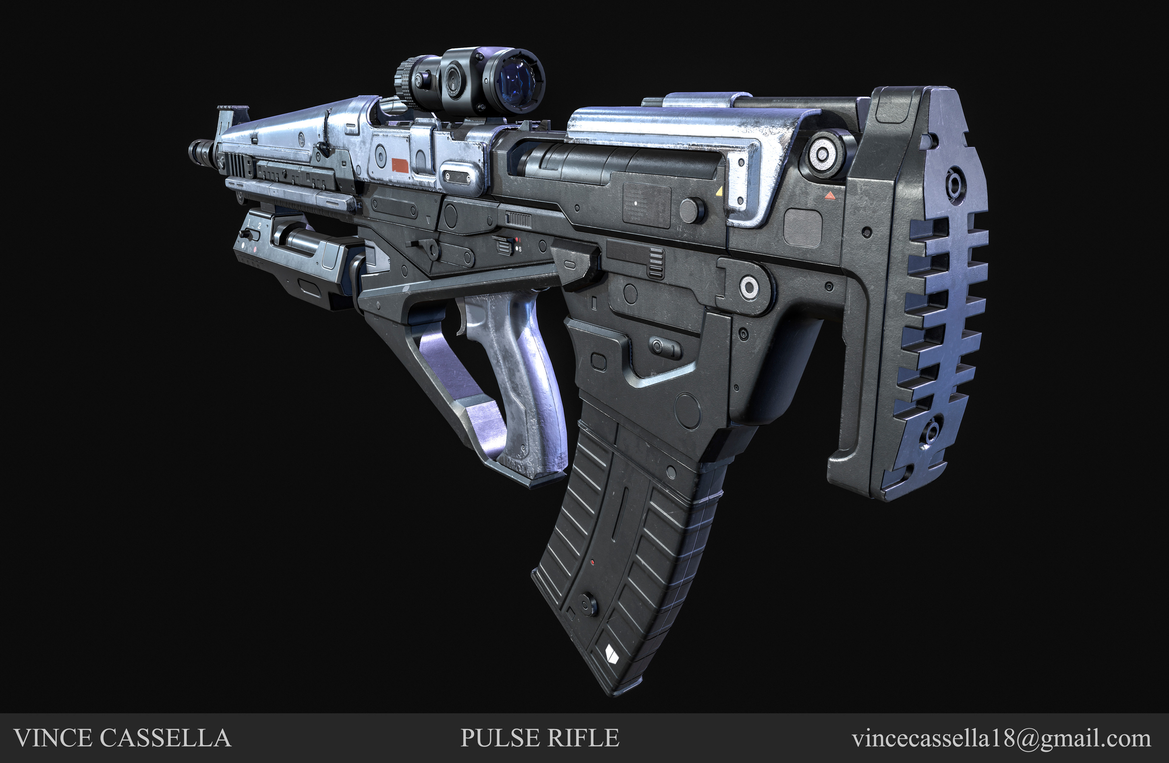 Vince Cassella - Pulse Rifle (Destiny) + Breakdown