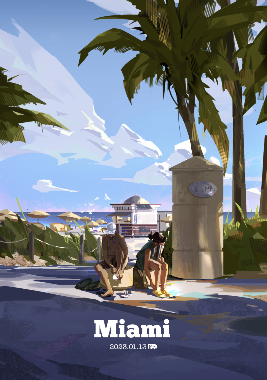 ArtStation - Miami trip