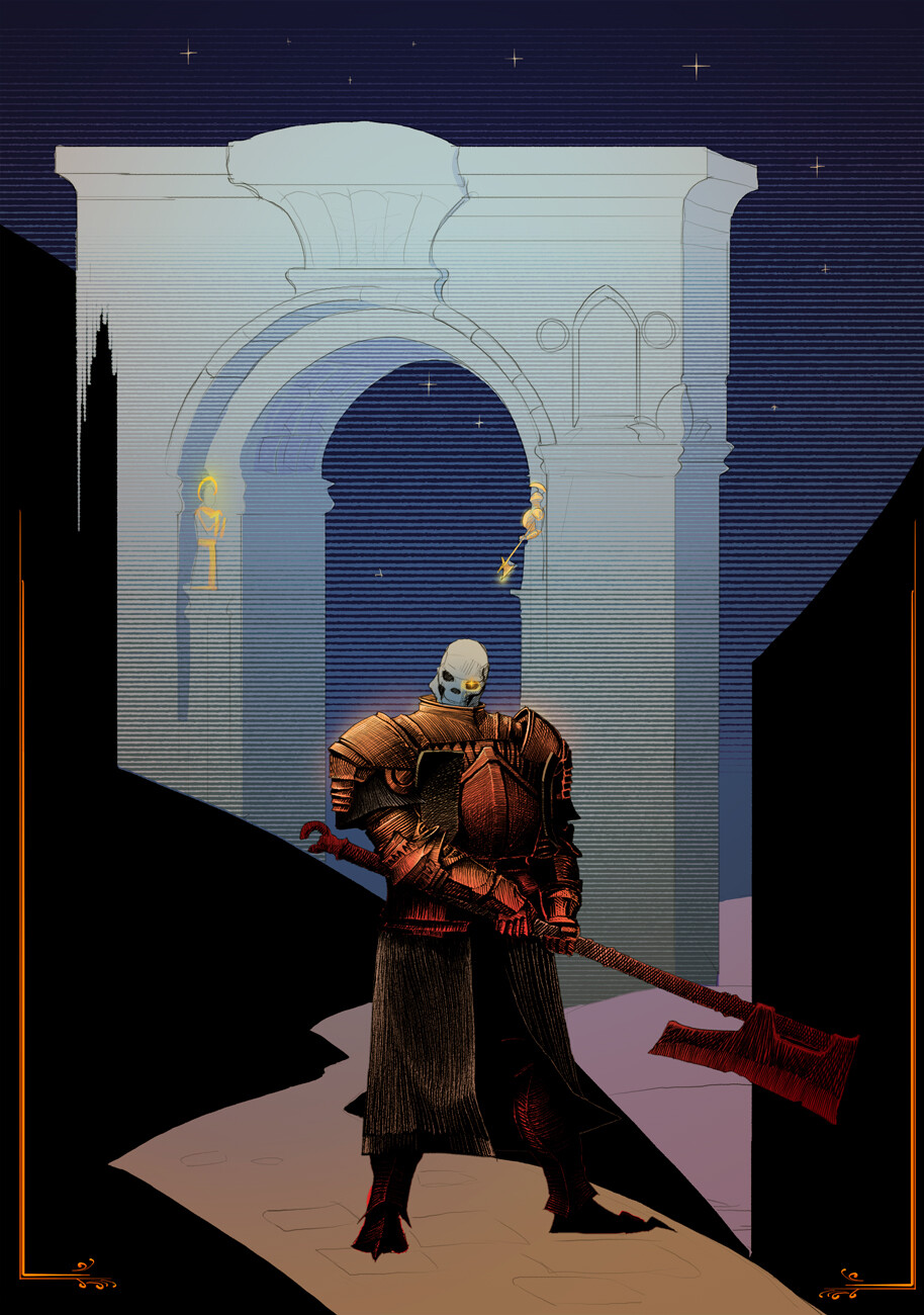 ArtStation - grim stranger