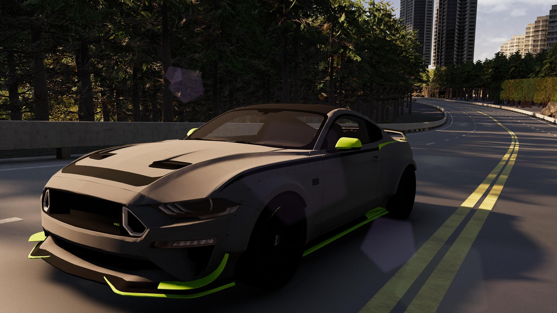 ArtStation - 2020 Ford Mustang RTR Spec HQ Model With İnterior And ...