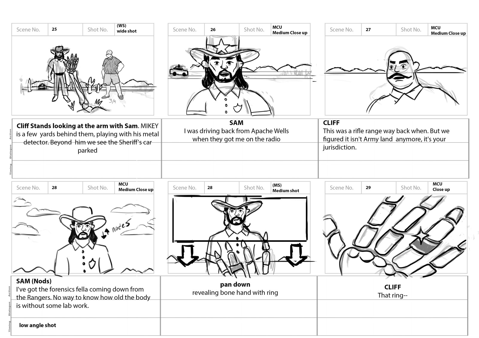 Carlos Revilla - Lone Star (Animatic/storyboard)