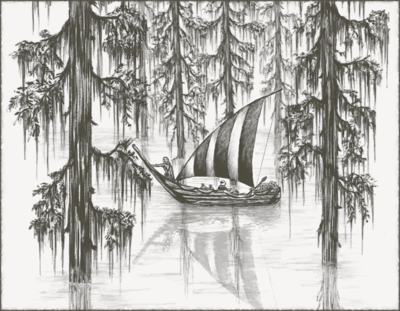 ArtStation - A boat in the sky