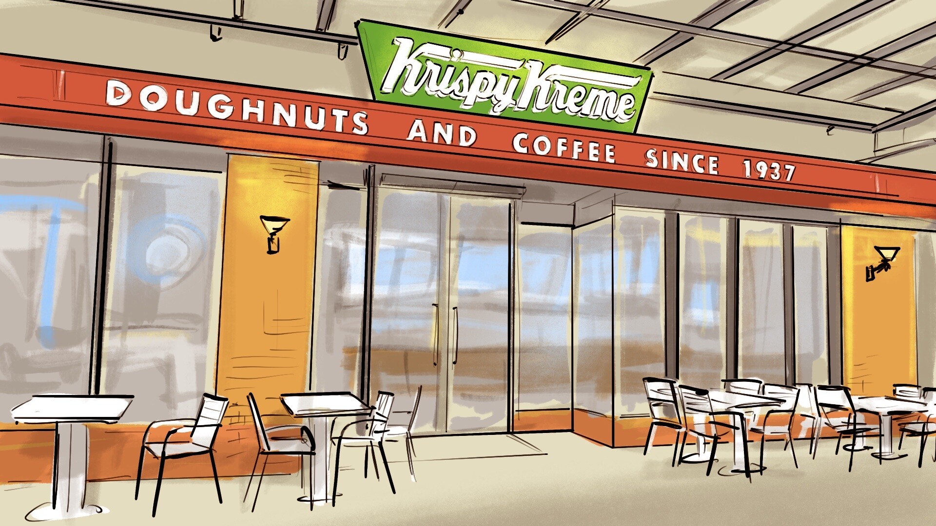 Pytr Mutuc - Krispy Kreme Spot Happy Storyboard