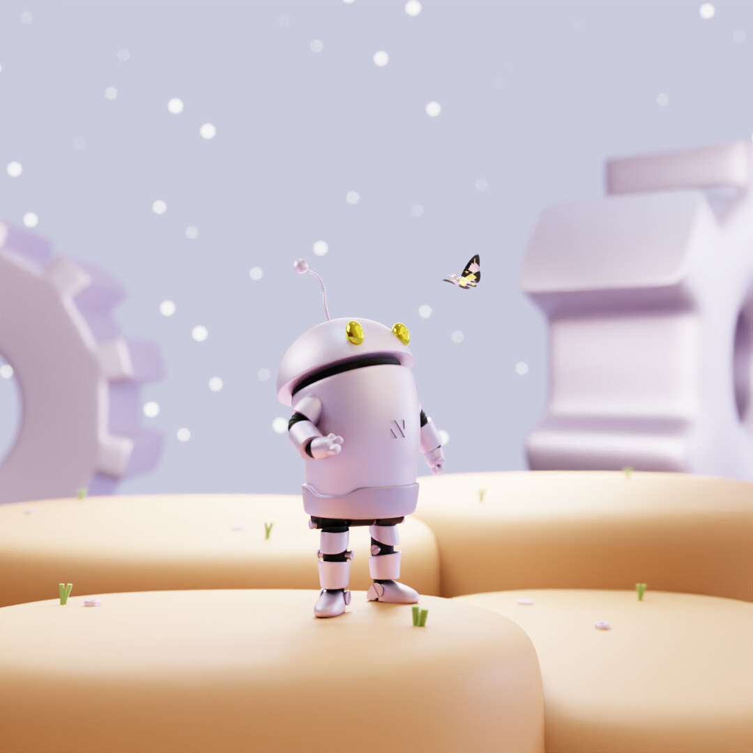 ArtStation - Little Robot 3D