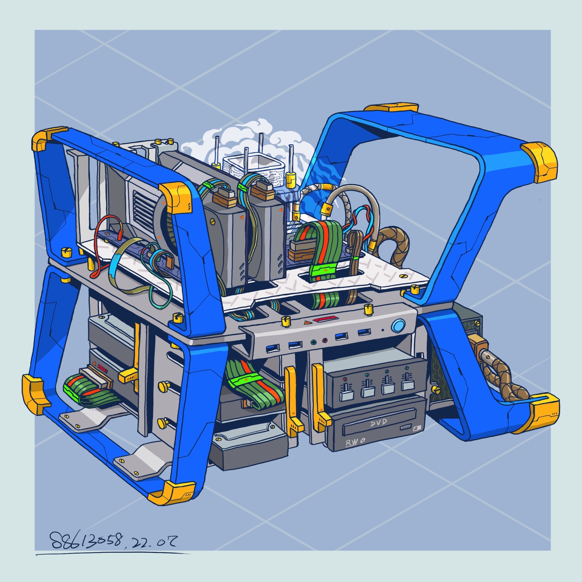 ArtStation - pc computer concept