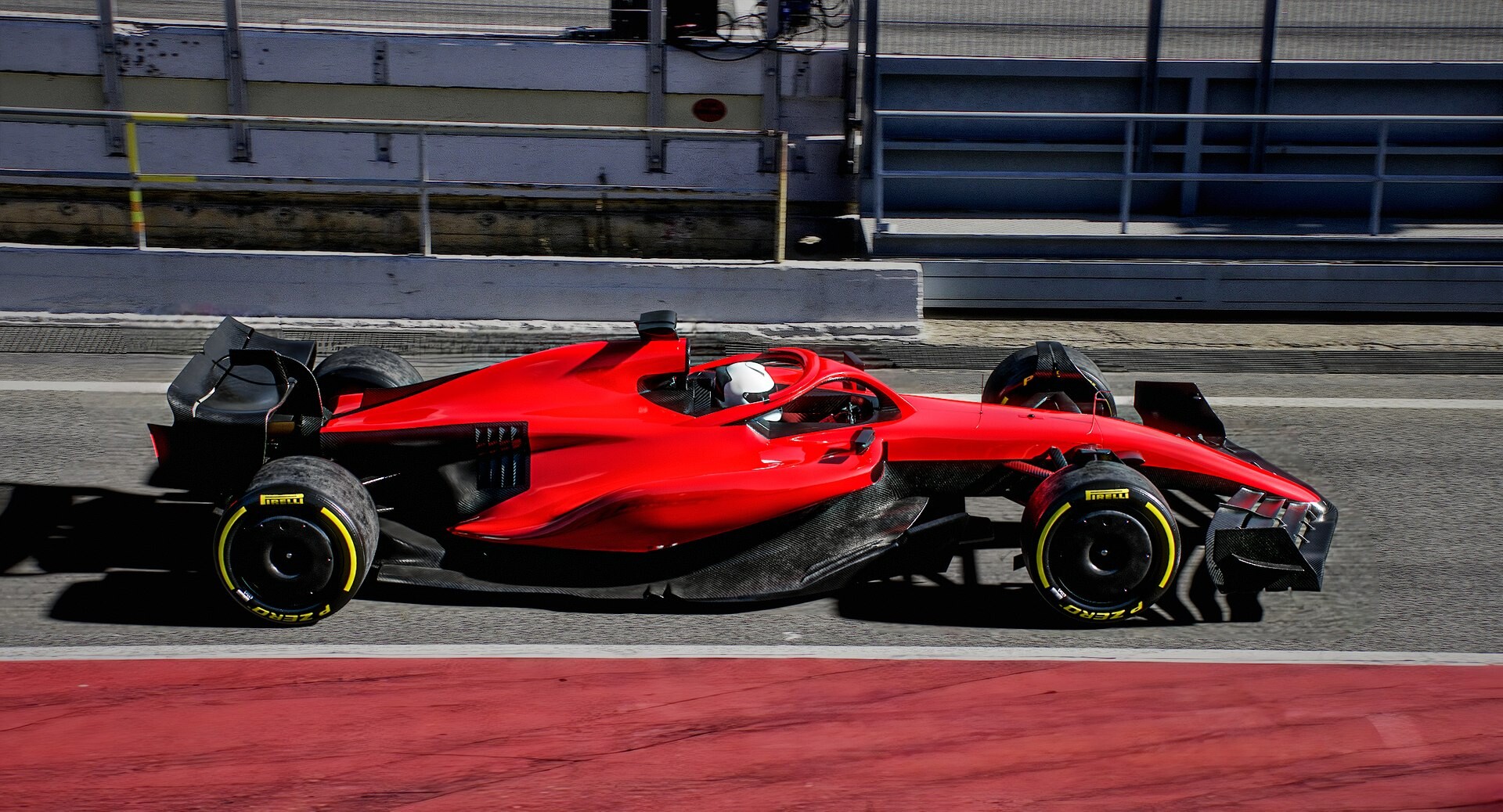 OpticalDreamSoft - Common Formula 1 2023 F1 Race Car Mockup Low-poly ...