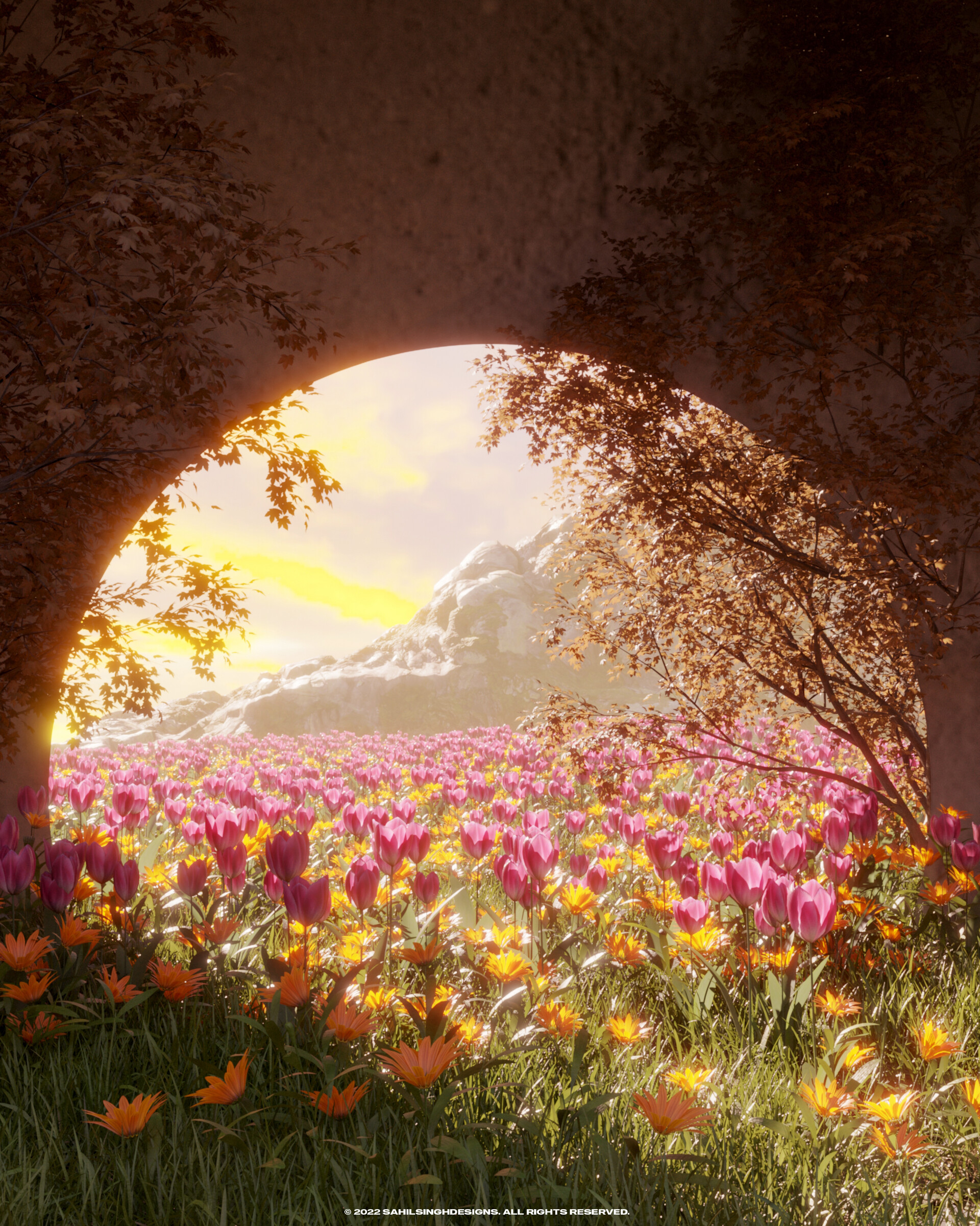 Image Of Nature Beauty 3d