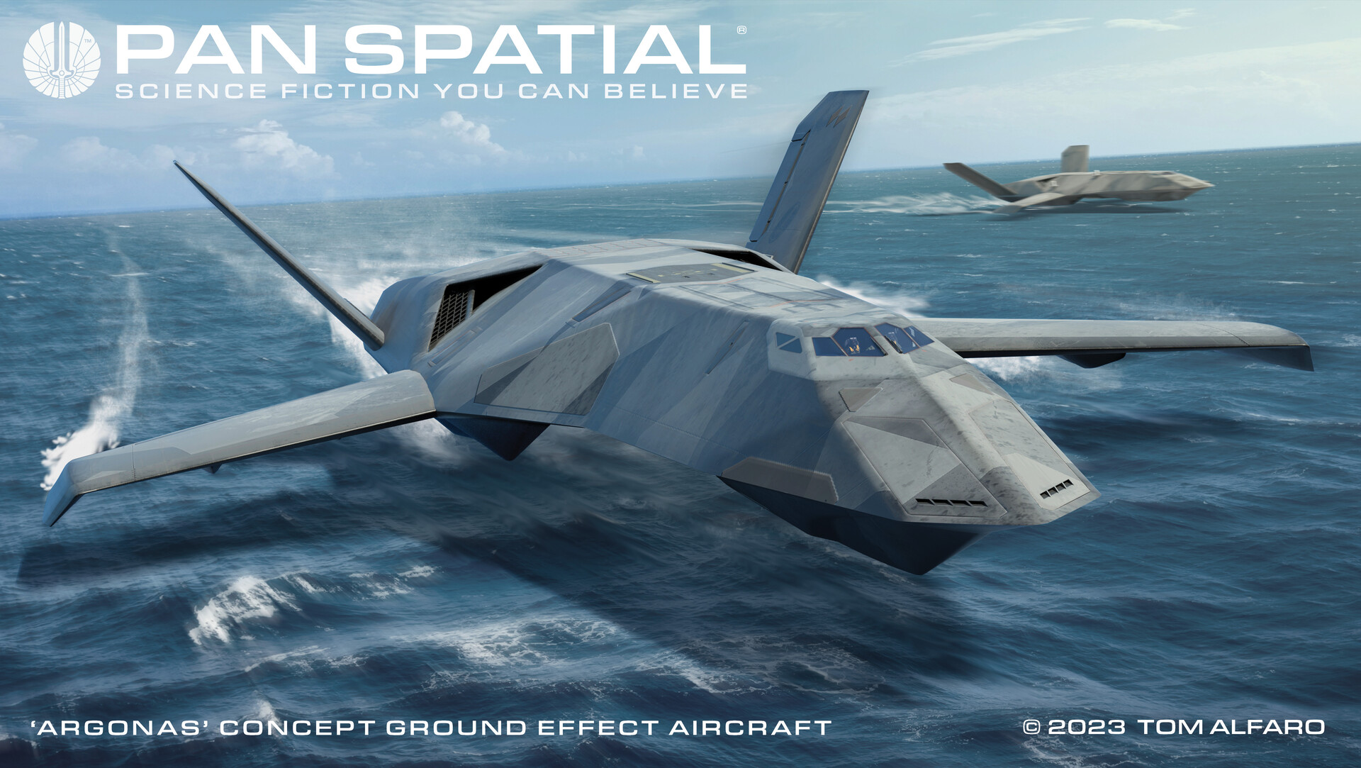 PAN SPATIAL Aerospace Concept Design - Argonas Concept Ground Effect ...