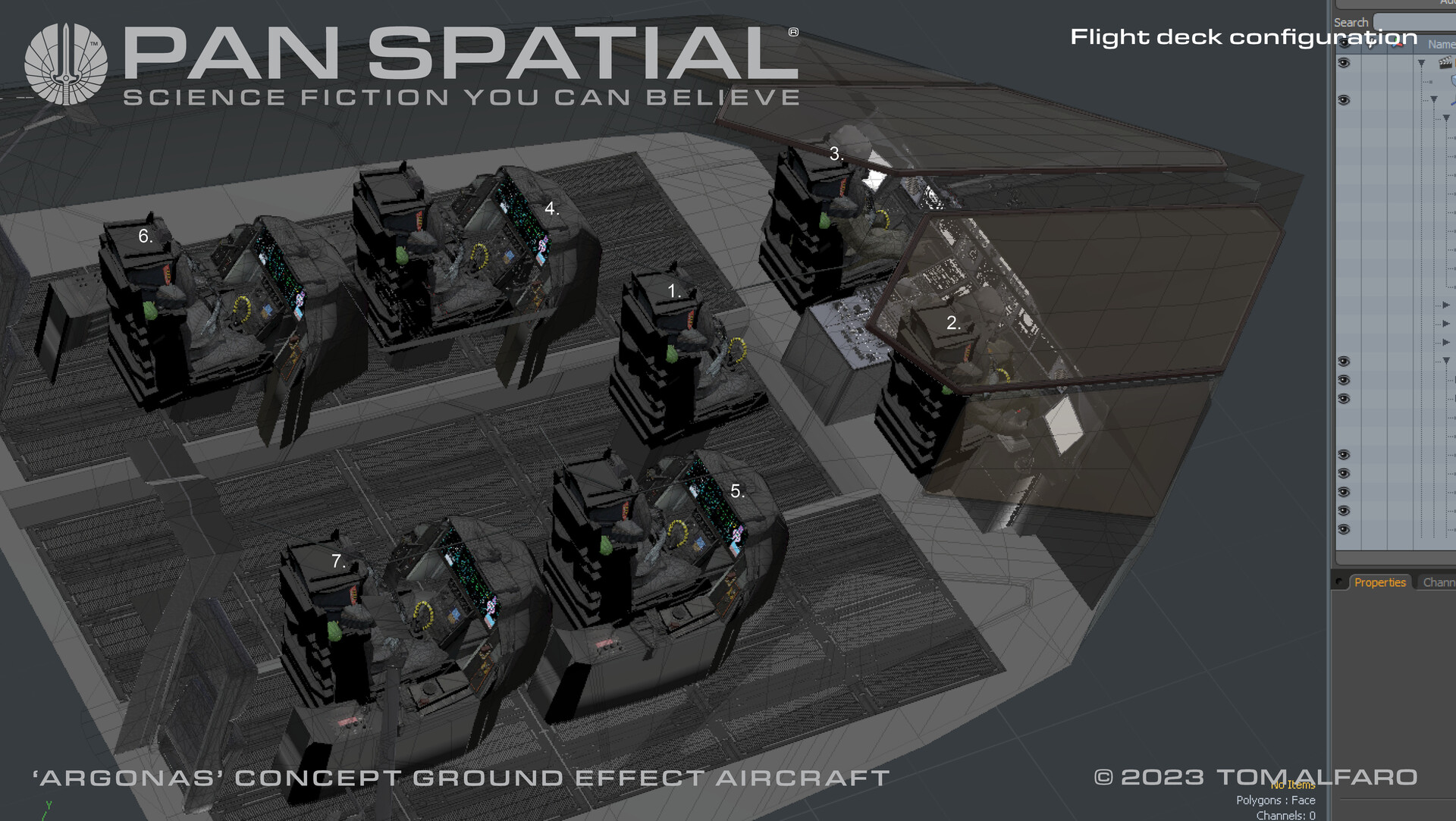PAN SPATIAL Aerospace Concept Design - Argonas Concept Ground Effect ...