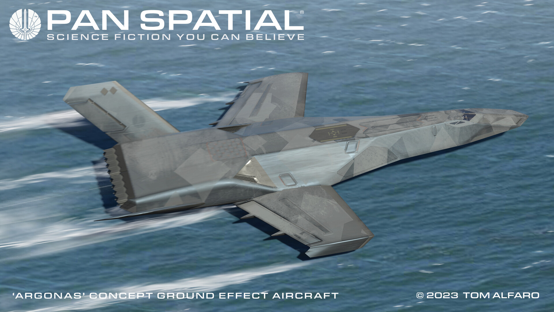 PAN SPATIAL Aerospace Concept Design - Argonas Concept Ground Effect ...
